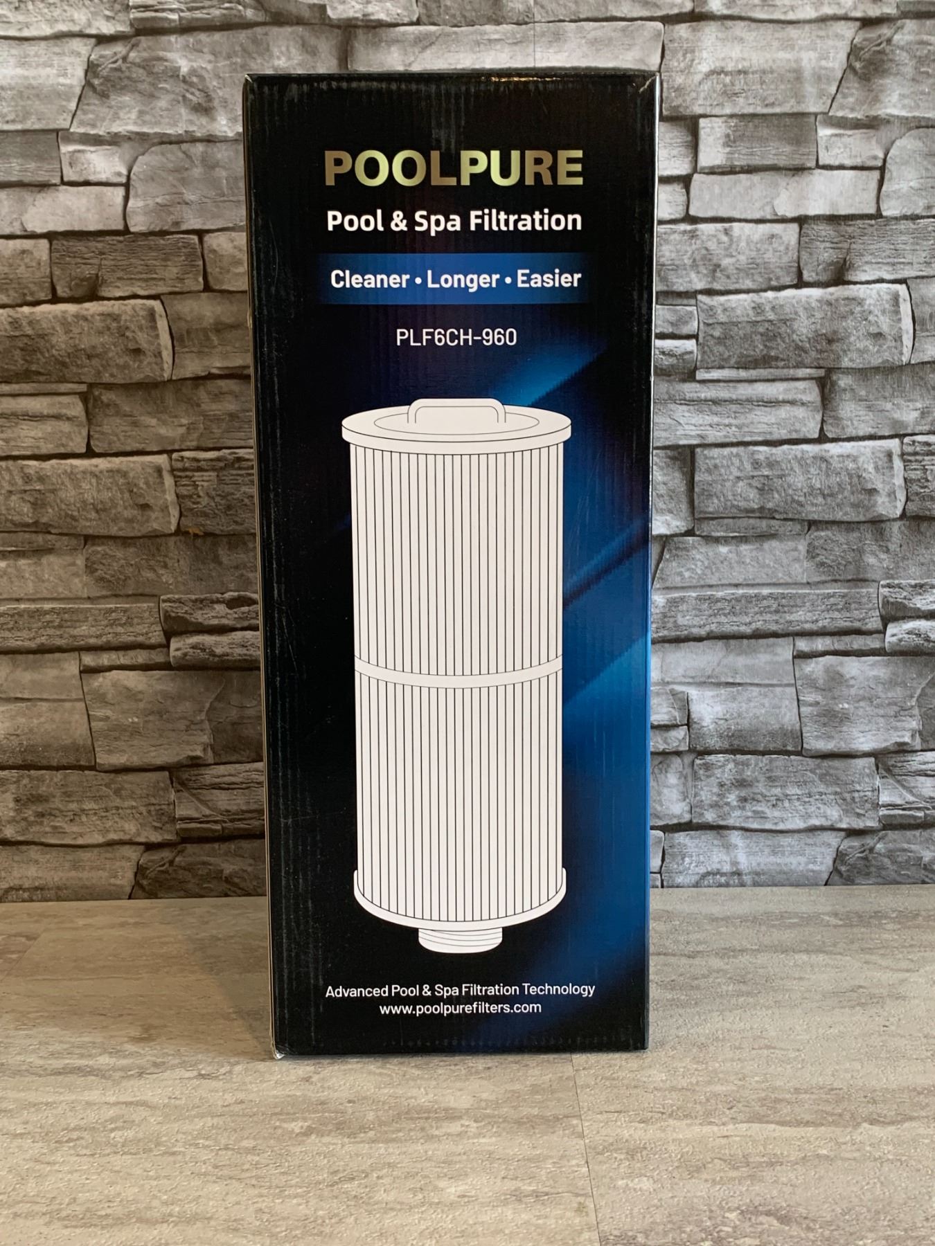 PoolPure Advanced Pool & Spa Filter - Model: PLF6CH-960