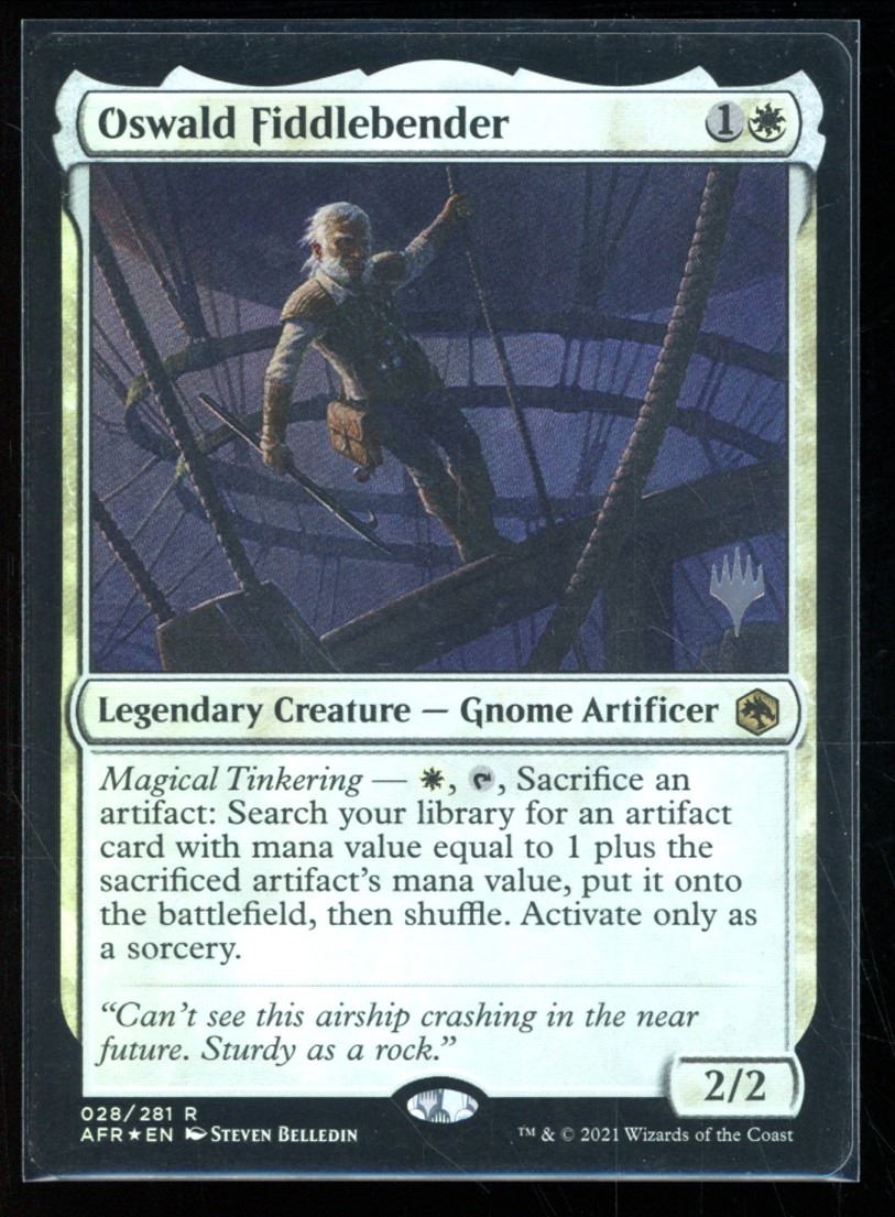 Magic the Gathering Oswald Fiddlebender FOIL Adventures In The ...