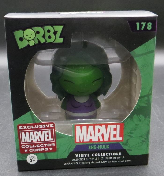 New Dorbz Marvel She-Hulk Vinyl Collectible Figure #178 (Collector ...