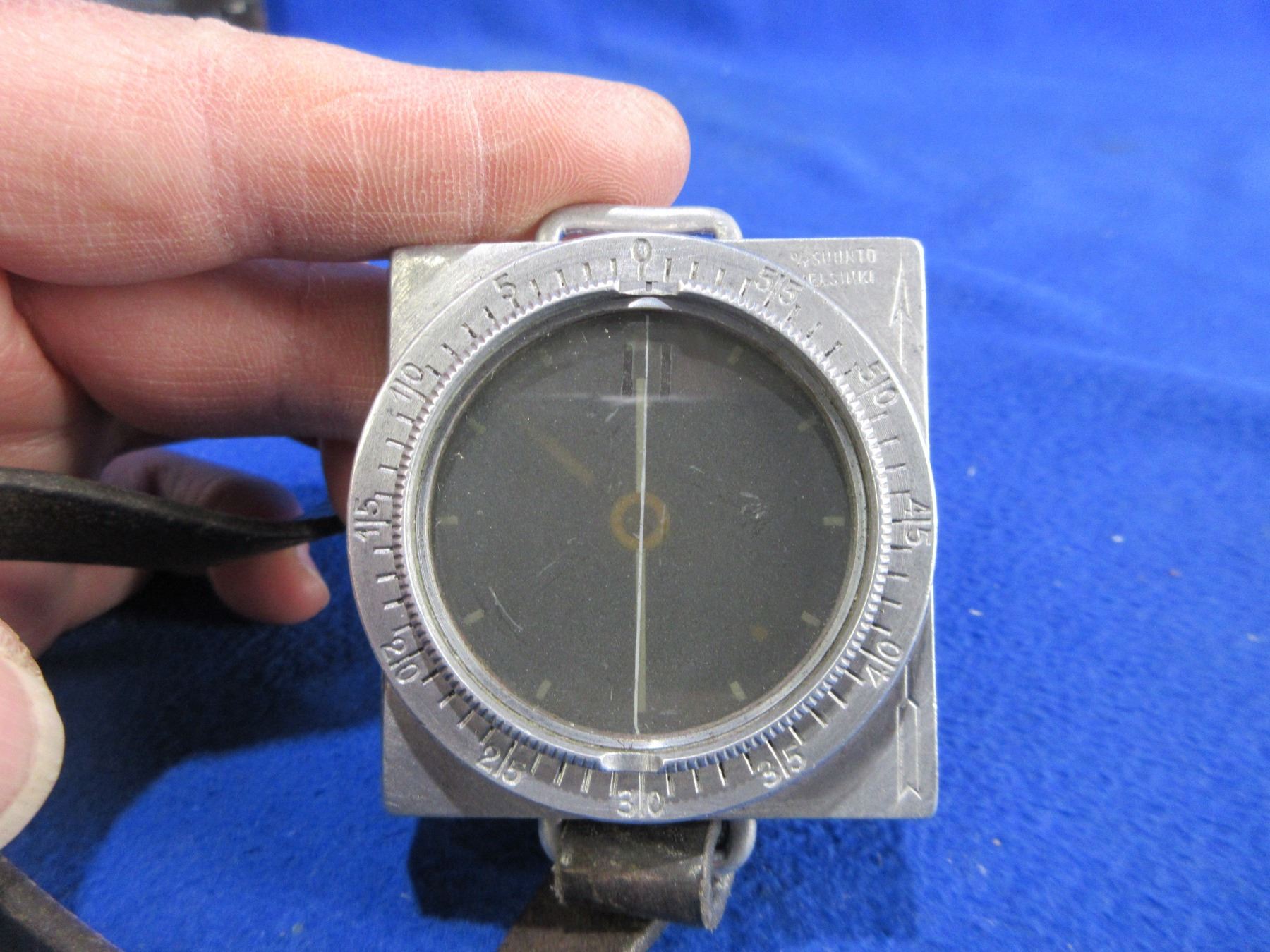 WWII Finnish M34 Suunto Helsinki Wrist Compass