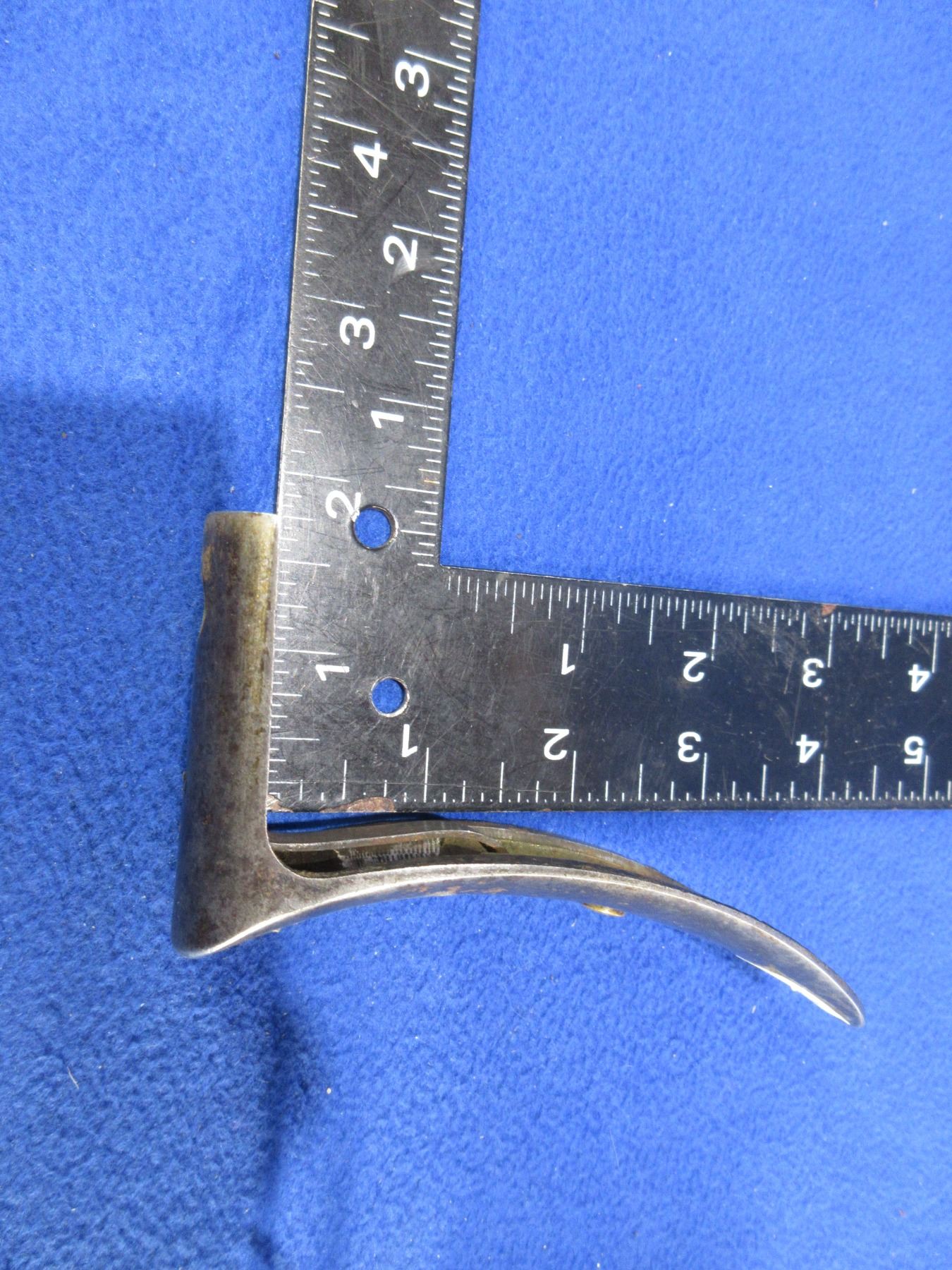 Winchester Crescent Metal Butt Plate w/ Trap Door - Possibly 1873