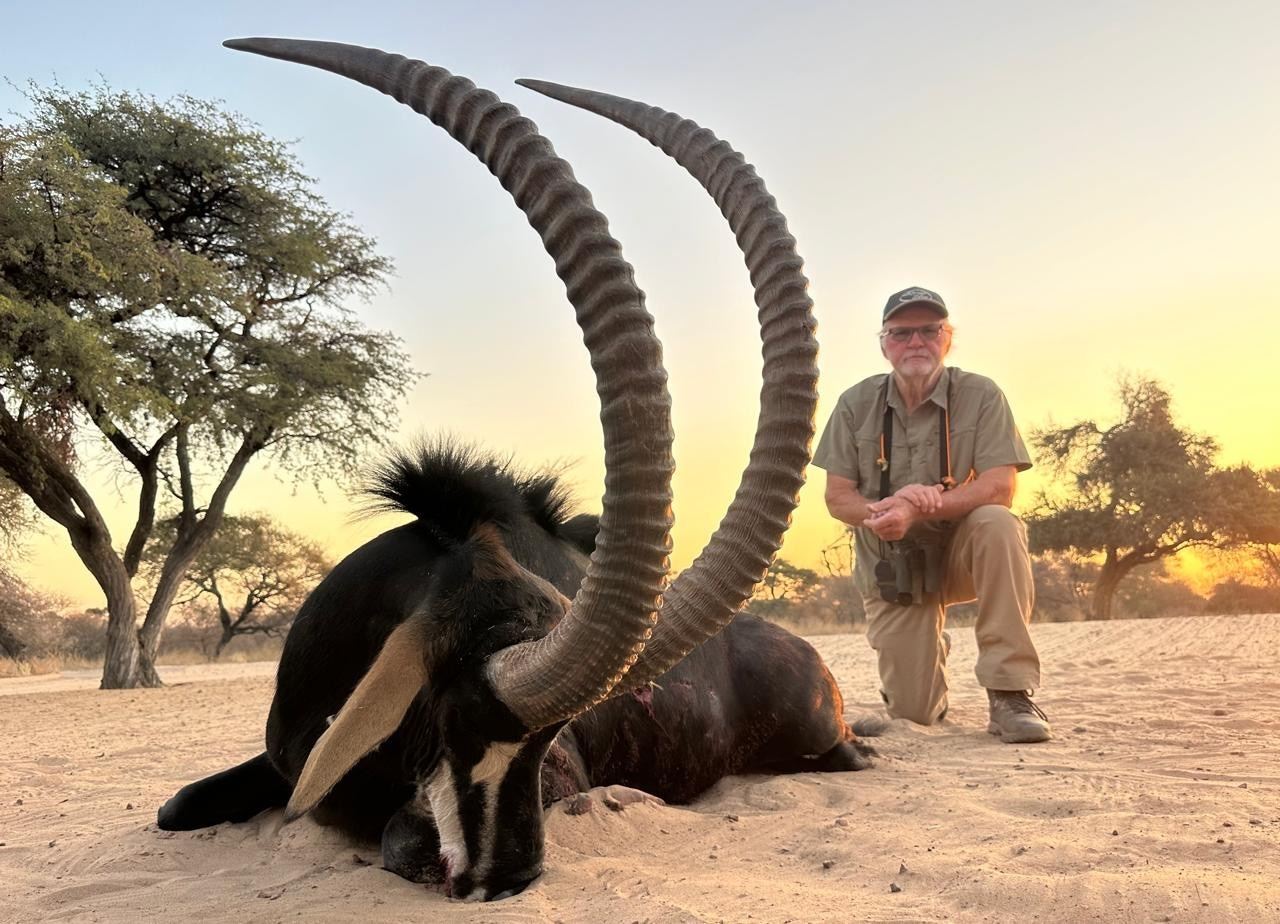 QUAGGA SAFARIS: 7-Day Sable Safari for One Hunter Including Trophy Fees ...