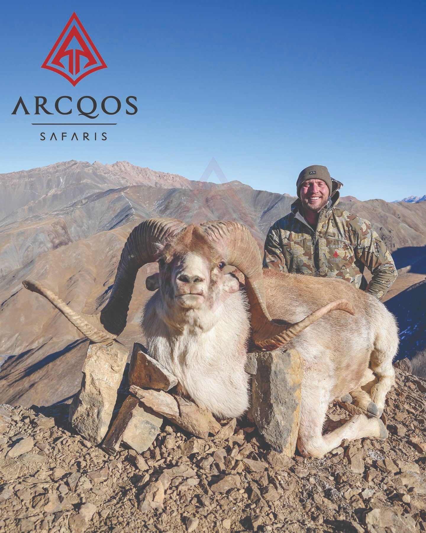 515 #DIN-15 Hume Argali (Marco Polo) Hunt, Kyrgyzstan