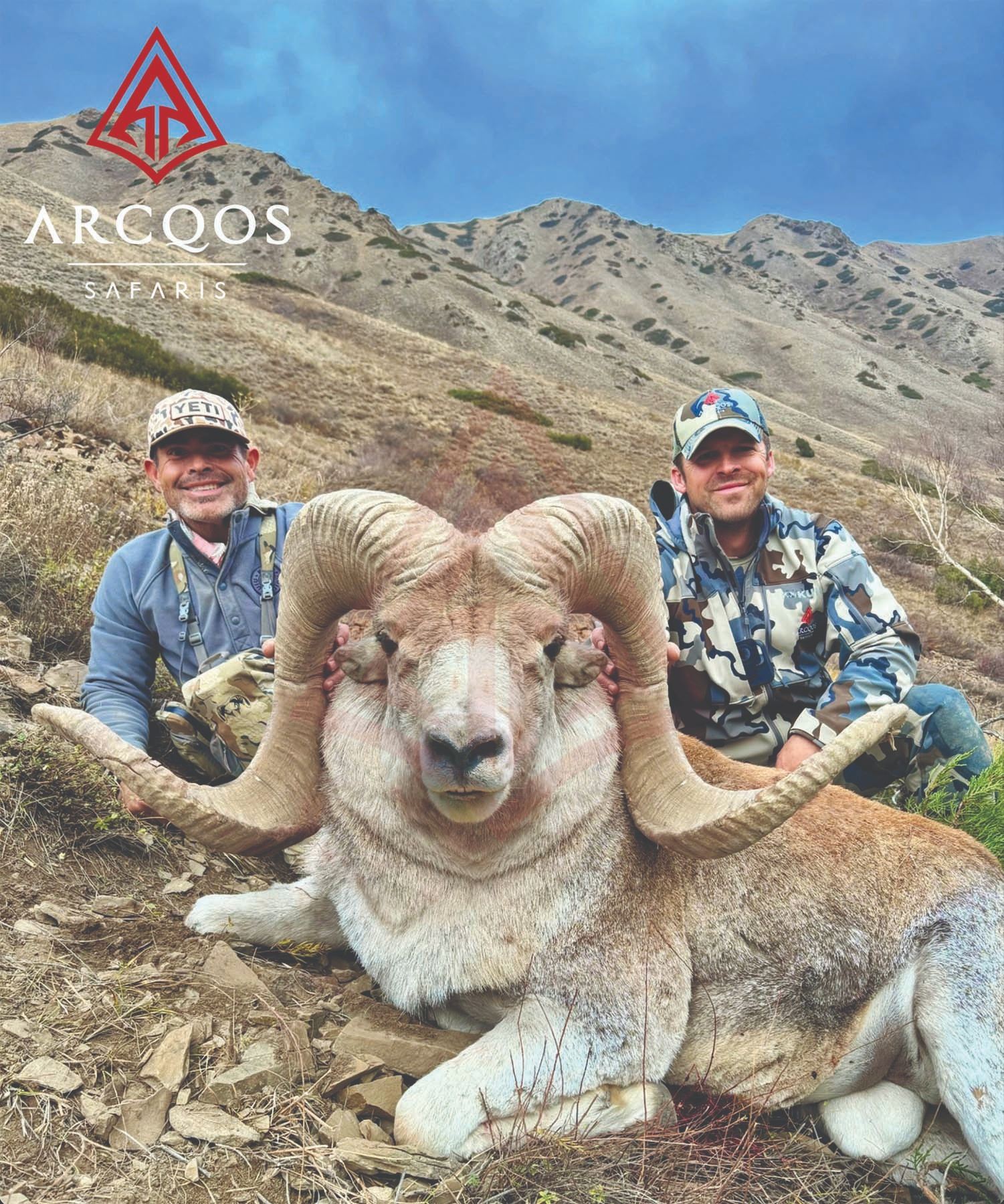 515 #DIN-15 Hume Argali (Marco Polo) Hunt, Kyrgyzstan