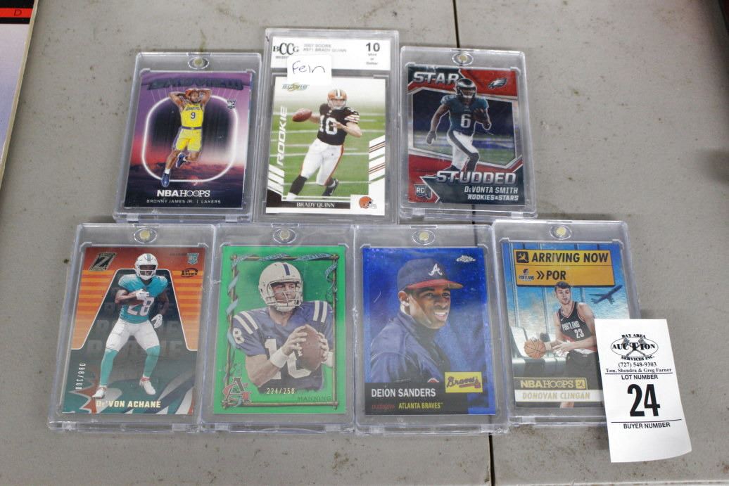 7-Showcase Collector Trading Card Sanders/Quinn - 7 X