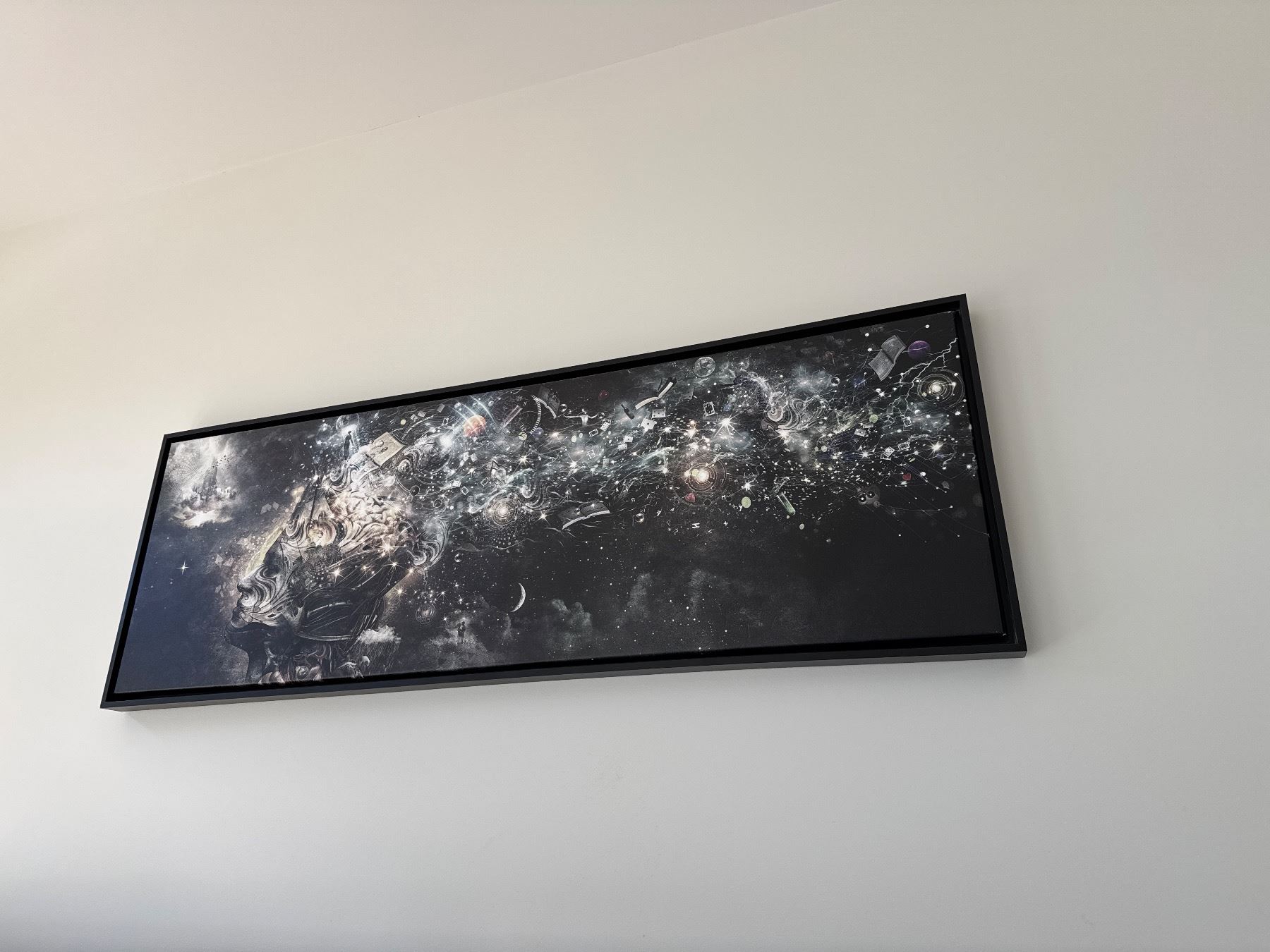 image is titled "Coma" by Australian artist Cameron Gray.