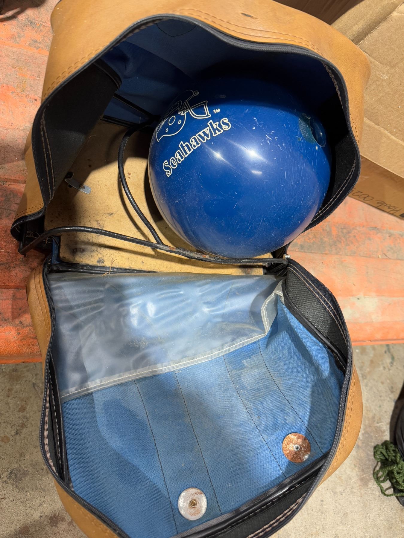 Seattle Seahawks bowling ball