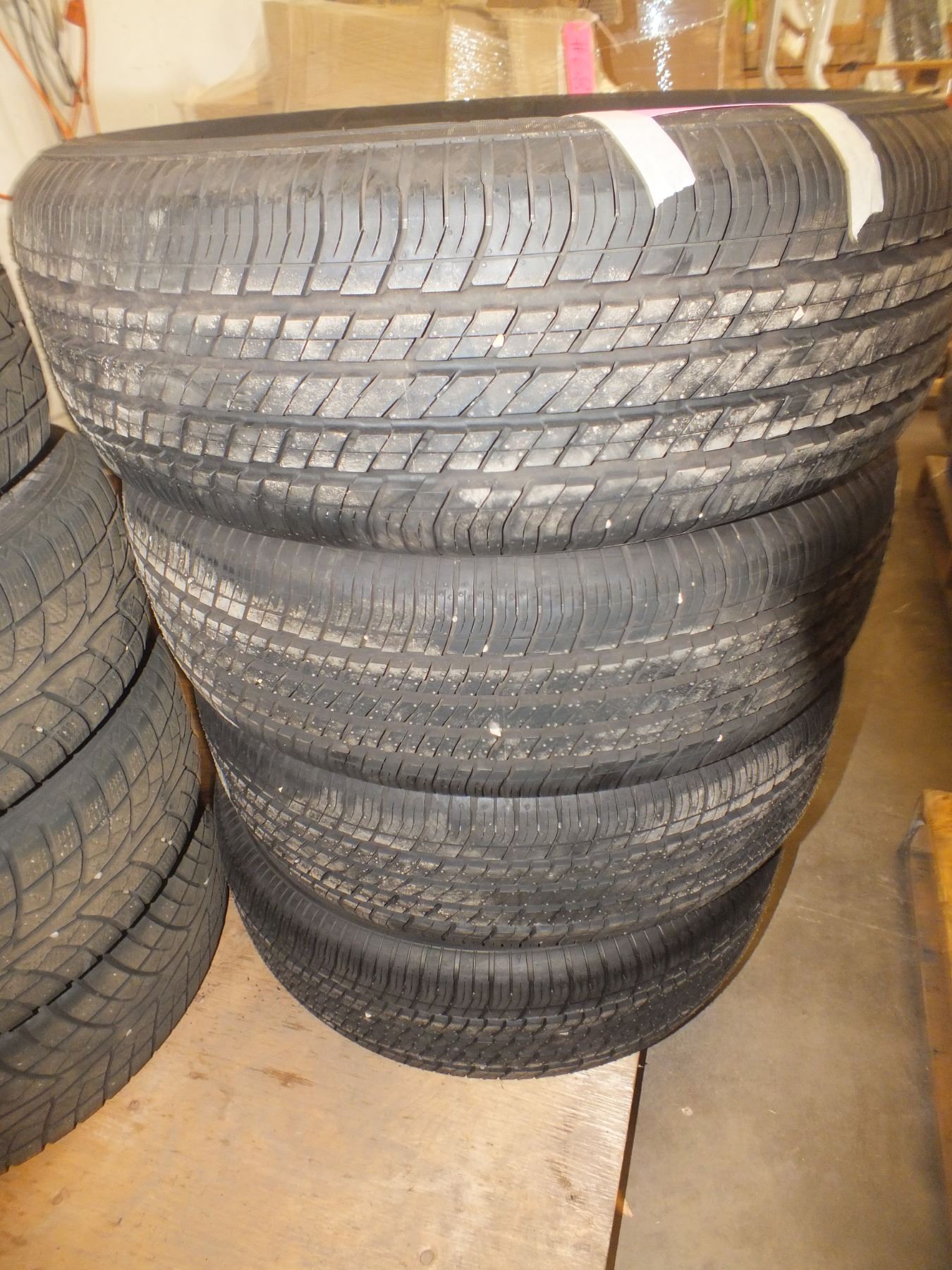 Set of 4 Yokohama Tires no rims