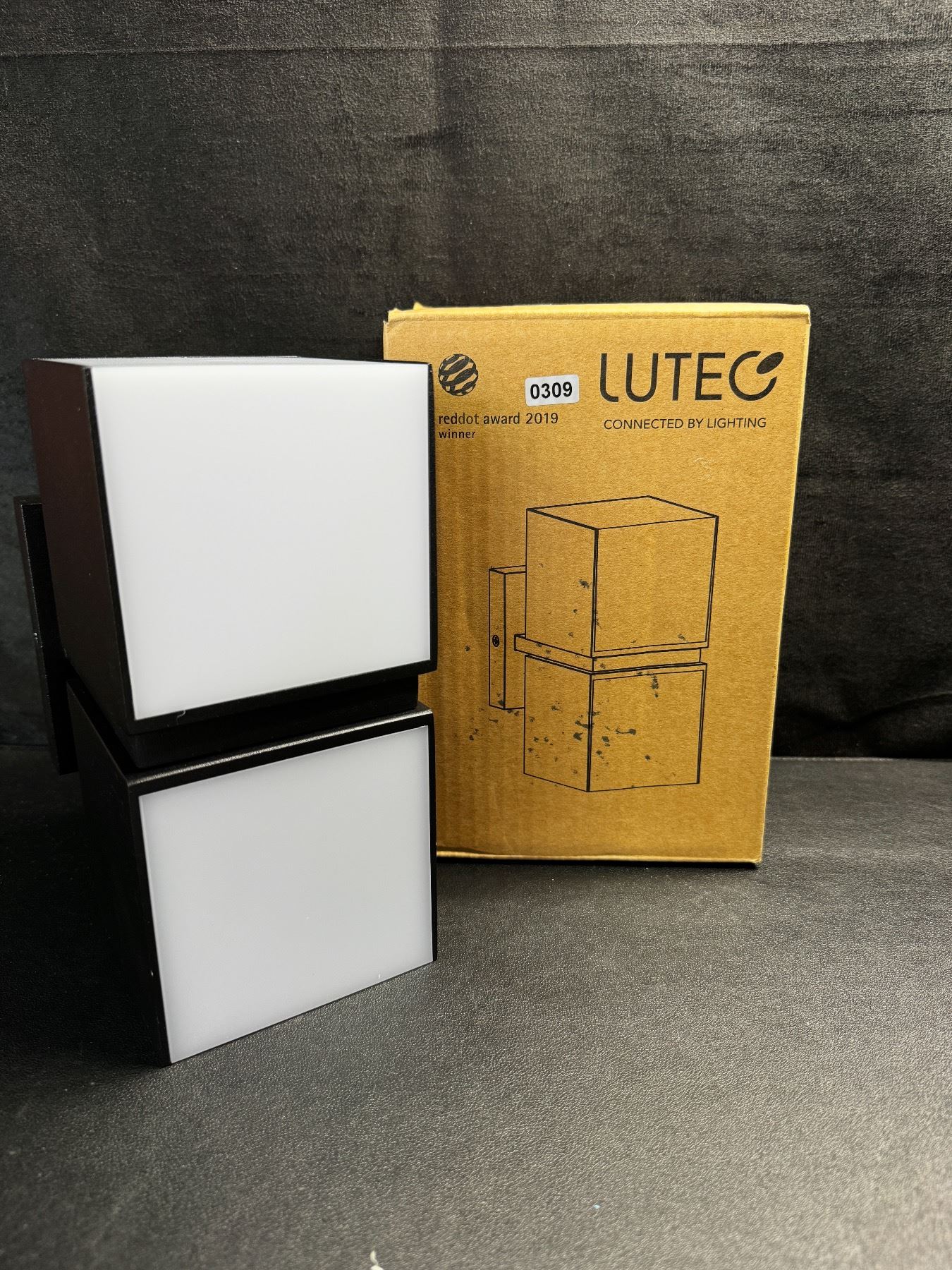 1 Lutec Cuba LED Indoor/Outdoor Integrated Porch and wall Light - New