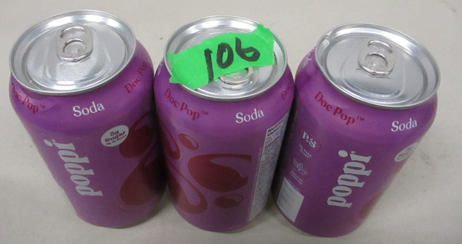 NEW: POPPI ENERGY DRINK (3 CANS X 355 ML)