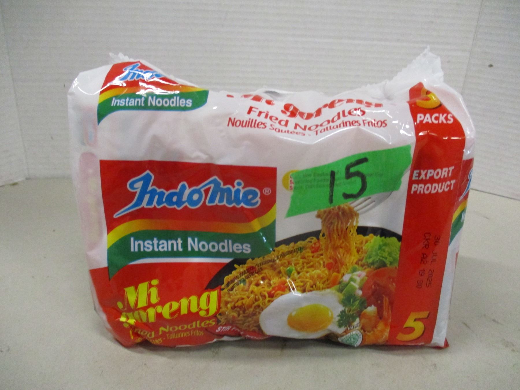 FREIGHT DAMAGE (AS IS): INDOMIE INSTANT NOODLES (5 PACKAGES)