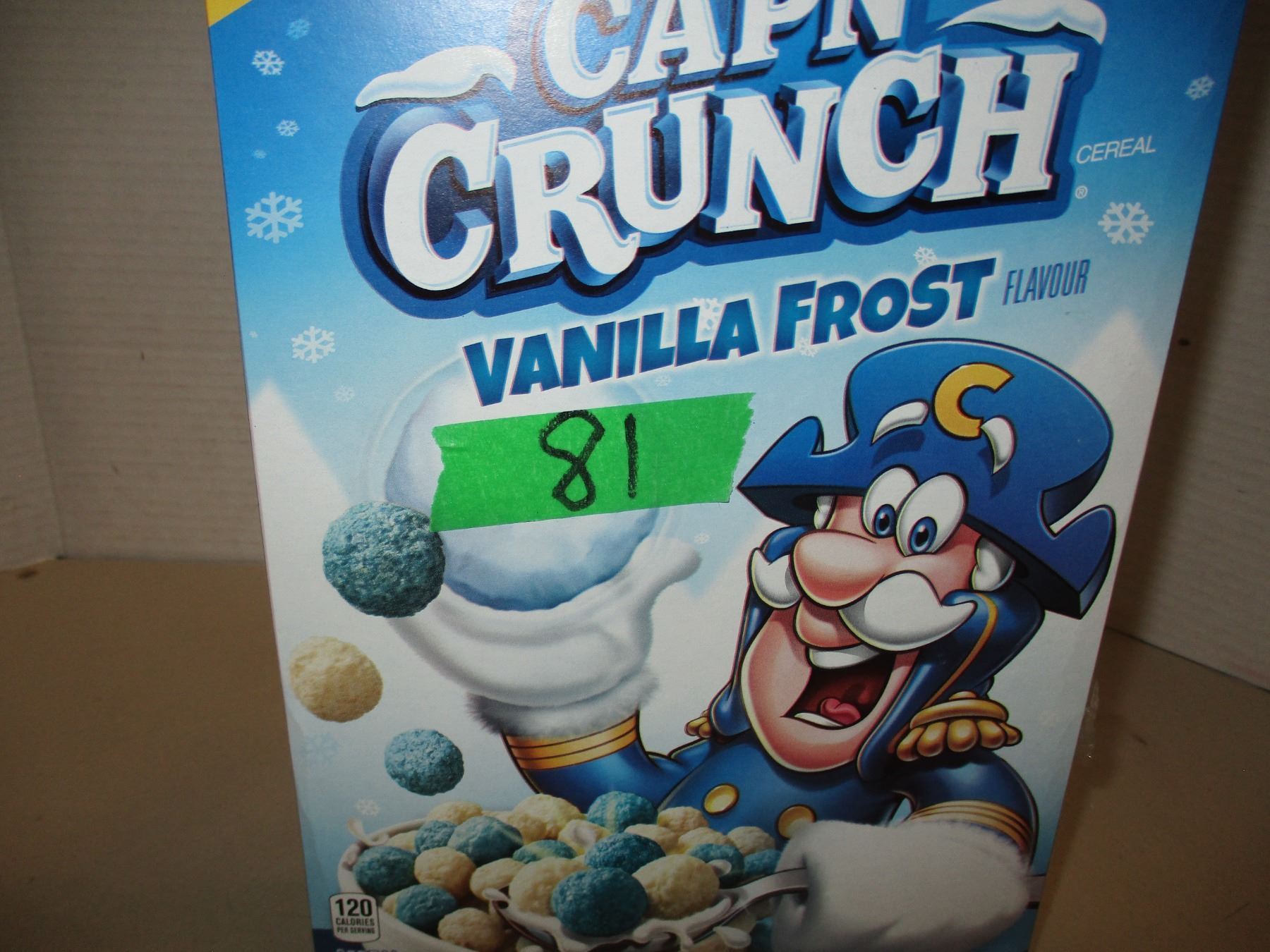 FREIGHT DAMAGE (AS IS): CAPTAIN CRUNCH VANILLA FROST FLAVOR CEREAL ...