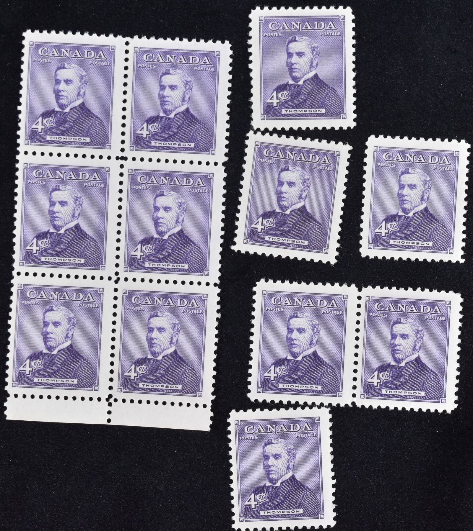 Stamps - Canada, Sir John Thompson 4c