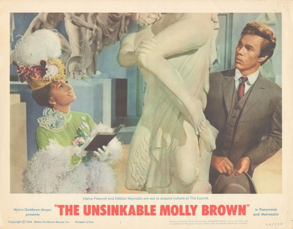 The Unsinkable Molly Brown 1964 original vintage lobby card