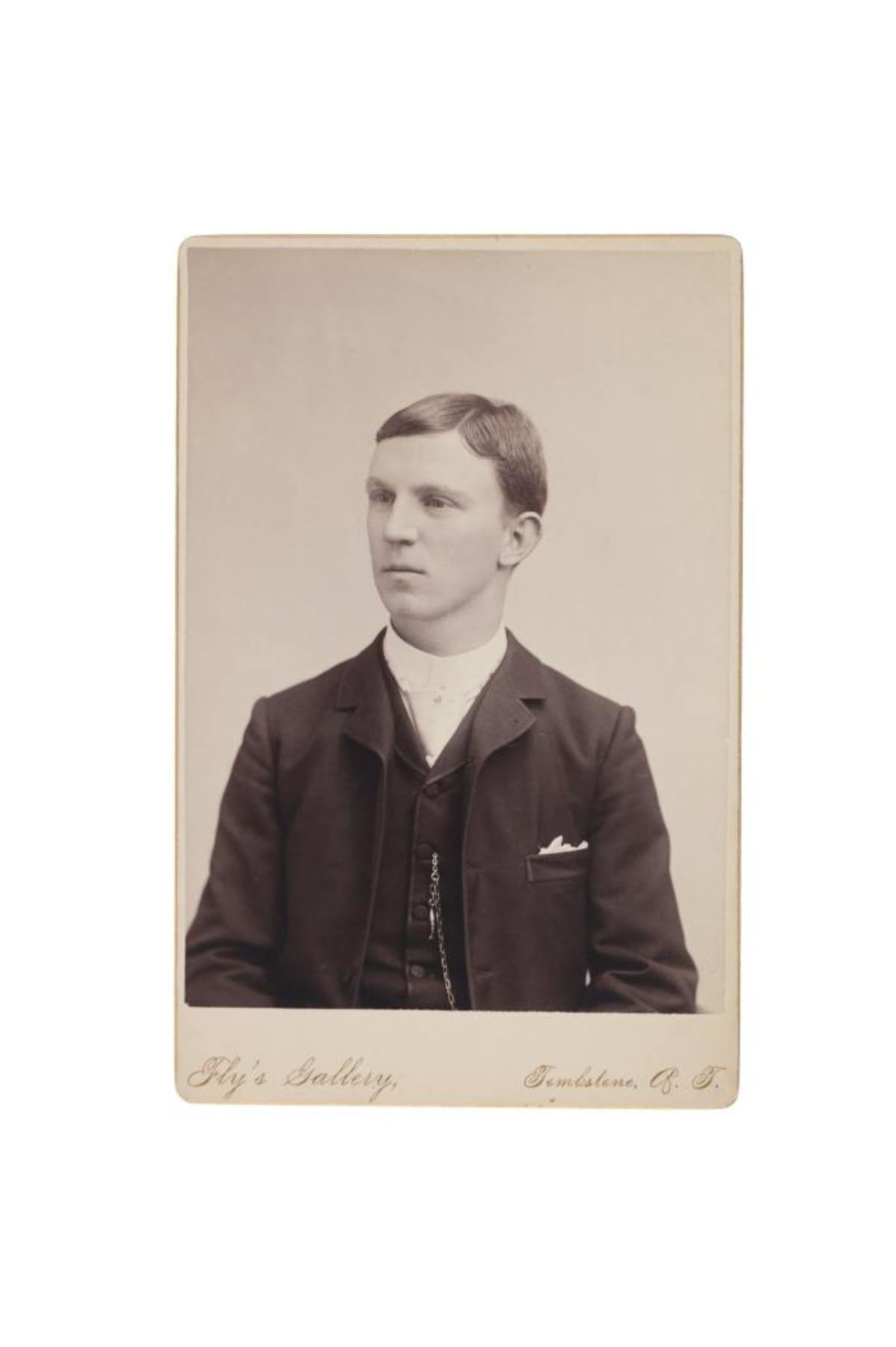 Rare C. S. Fly Cabinet Card of Charles P. Hart