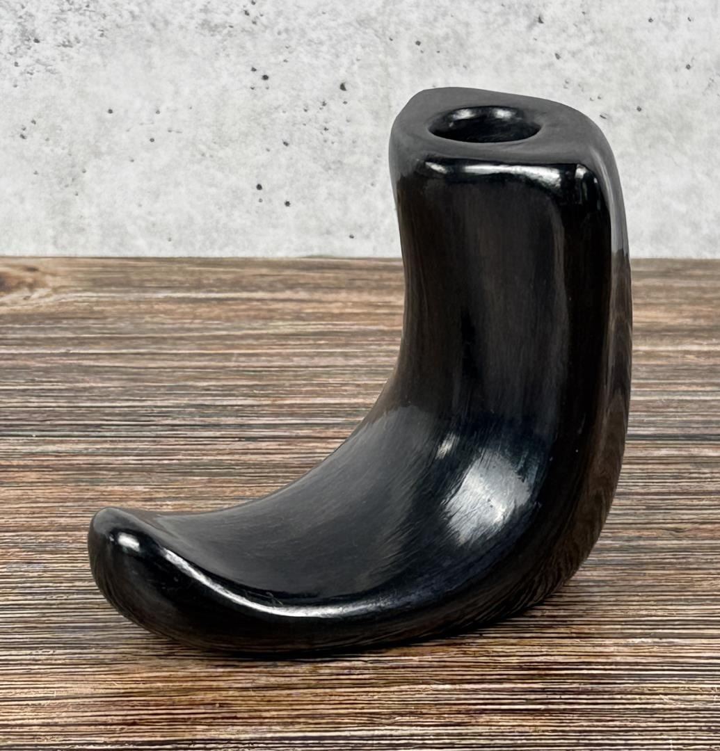 Celes Evelyn Tafoya Santa Clara Pueblo Candlestick