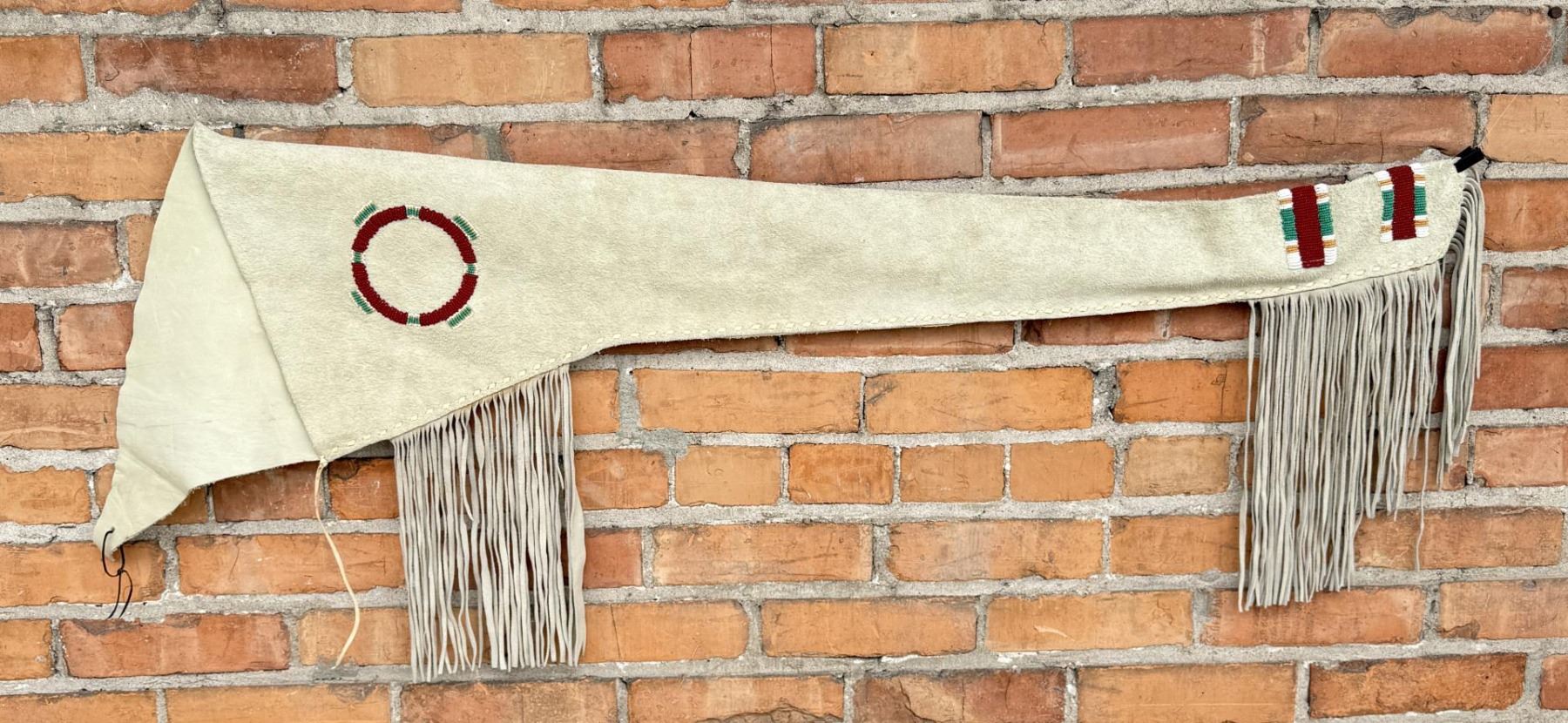 Native American Indian Beaded Rifle Scabbard