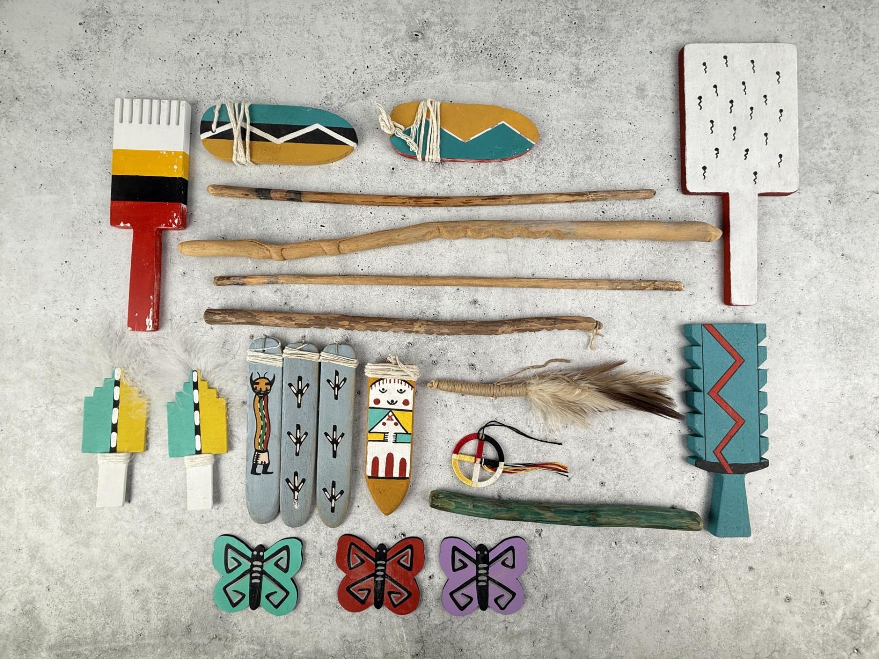 Hopi Indian Dance Wands