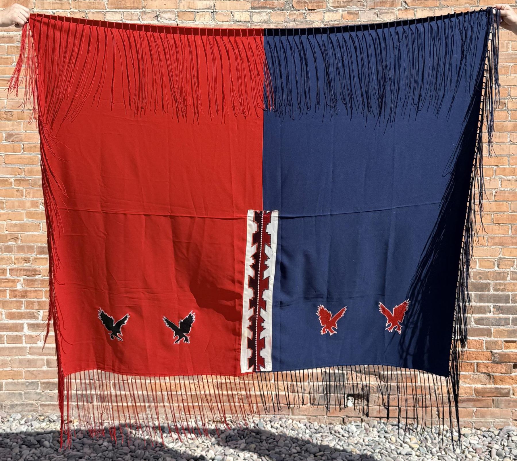 Arapaho Native American Indian Peyote Shawl