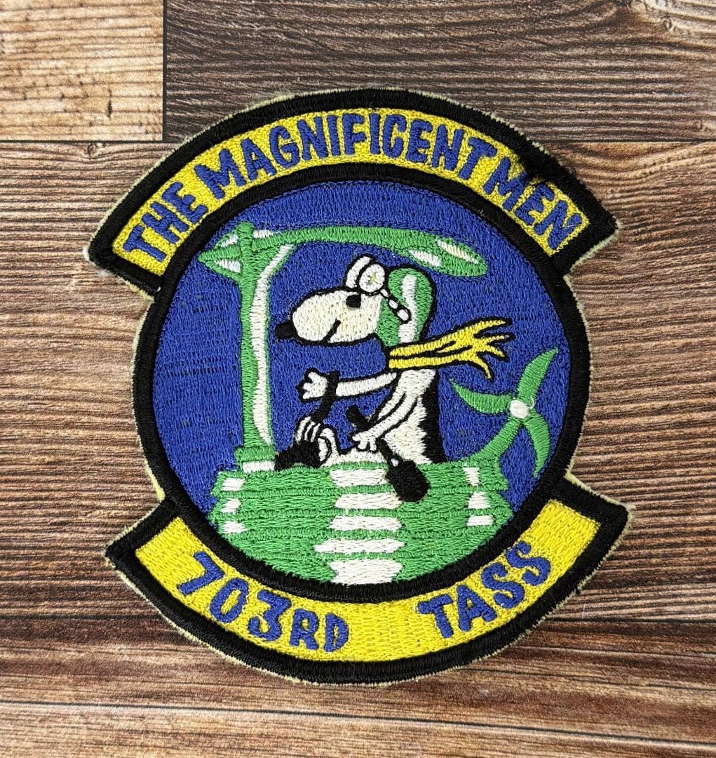 Vietnam War 703rd TASS Snoopy Patch