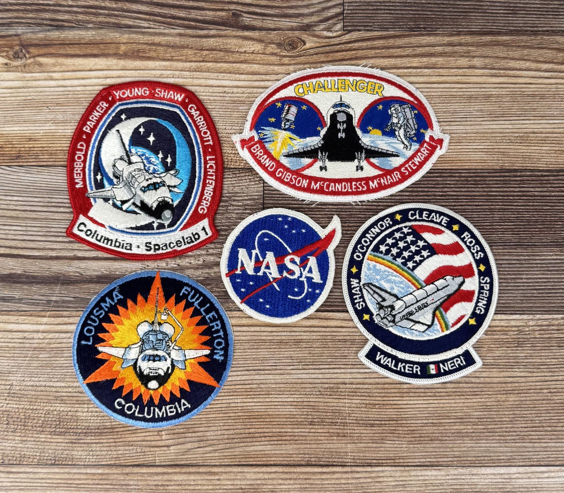 Collection Of NASA Mission Patches