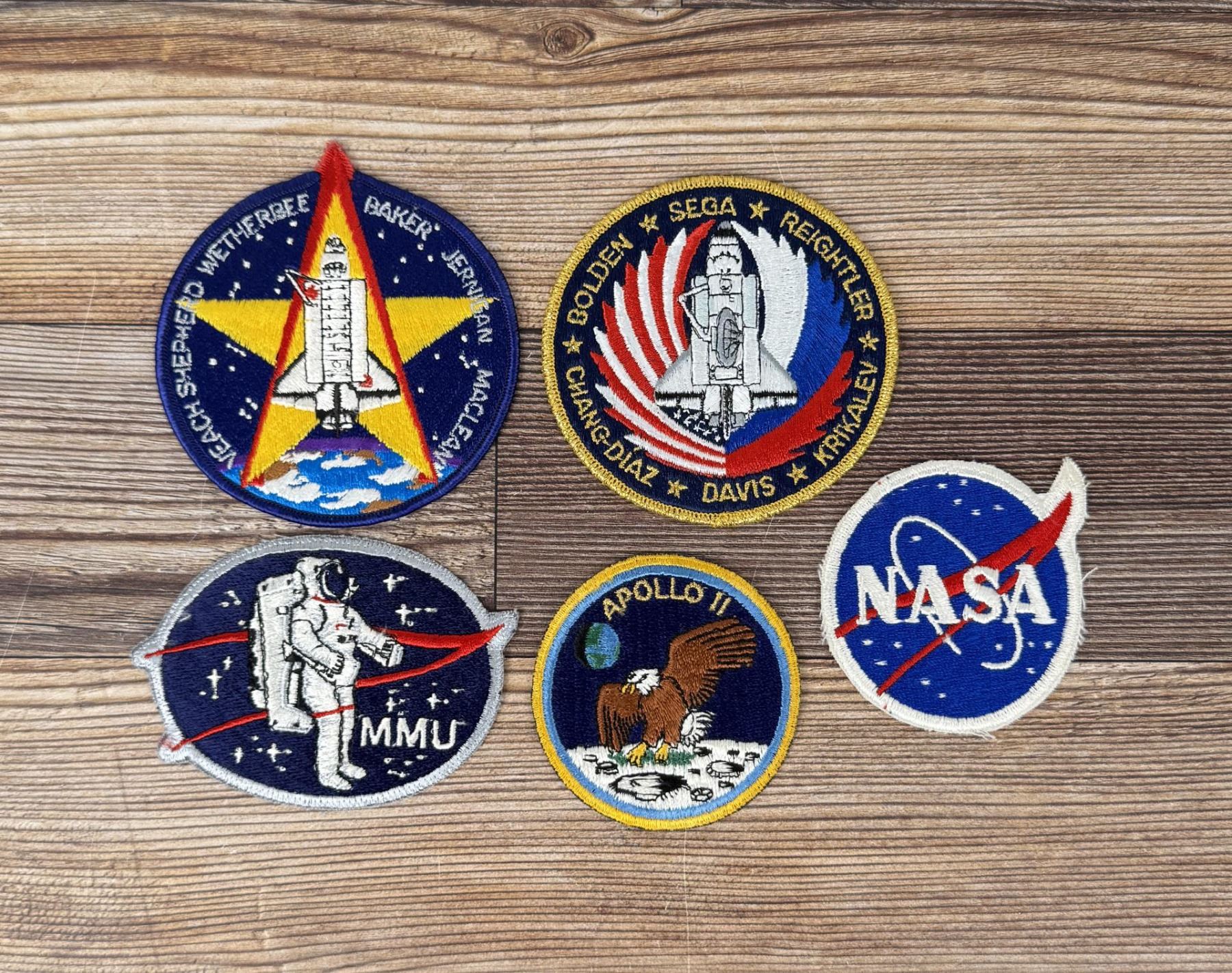 Collection Of NASA Mission Patches