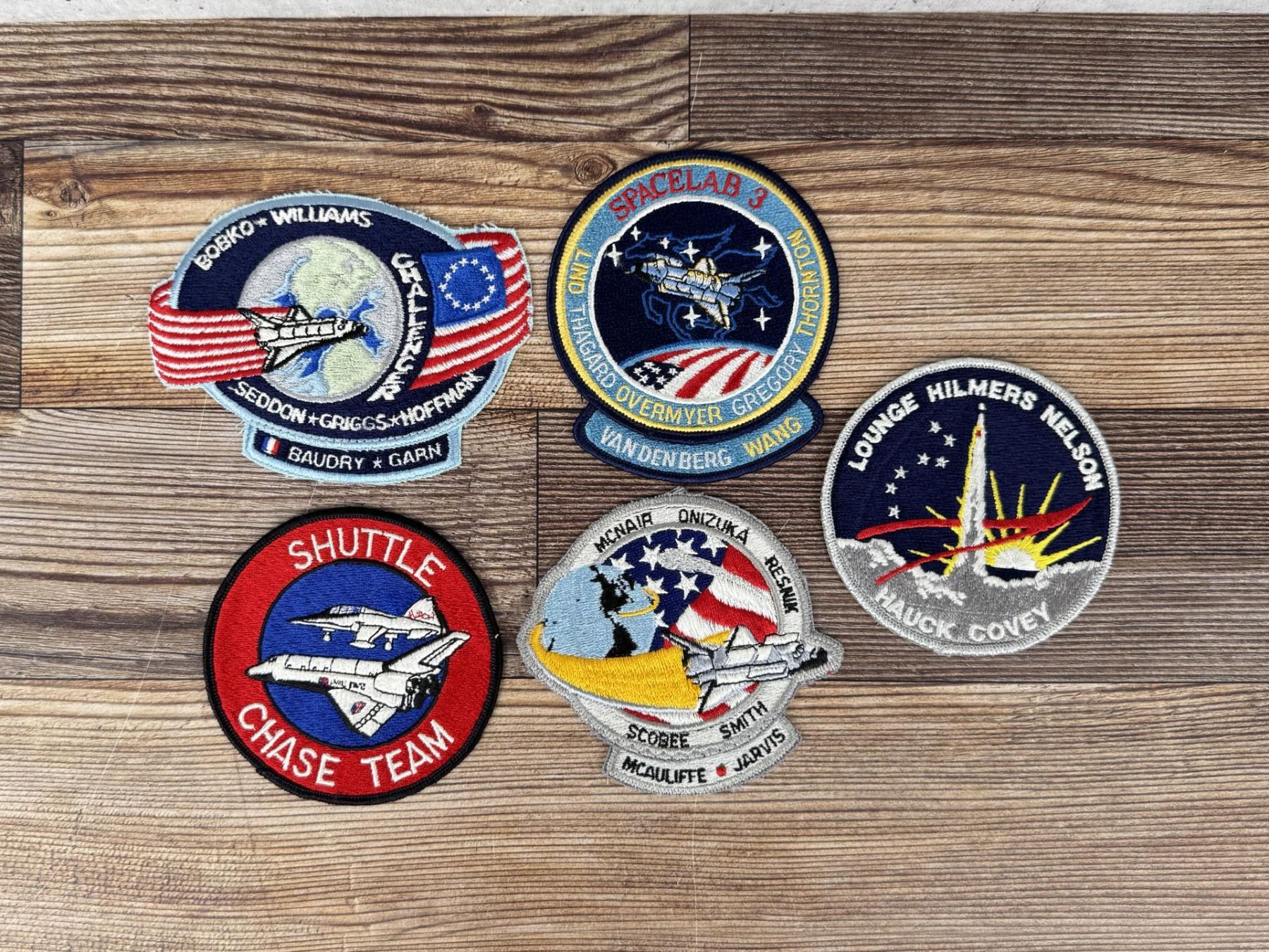 Collection Of NASA Mission Patches