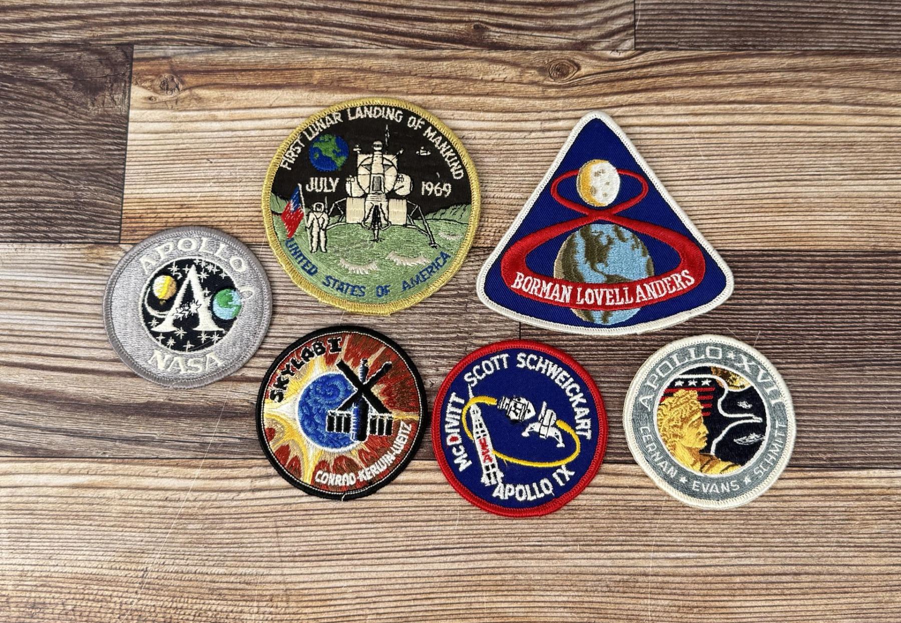 Collection Of NASA Mission Patches