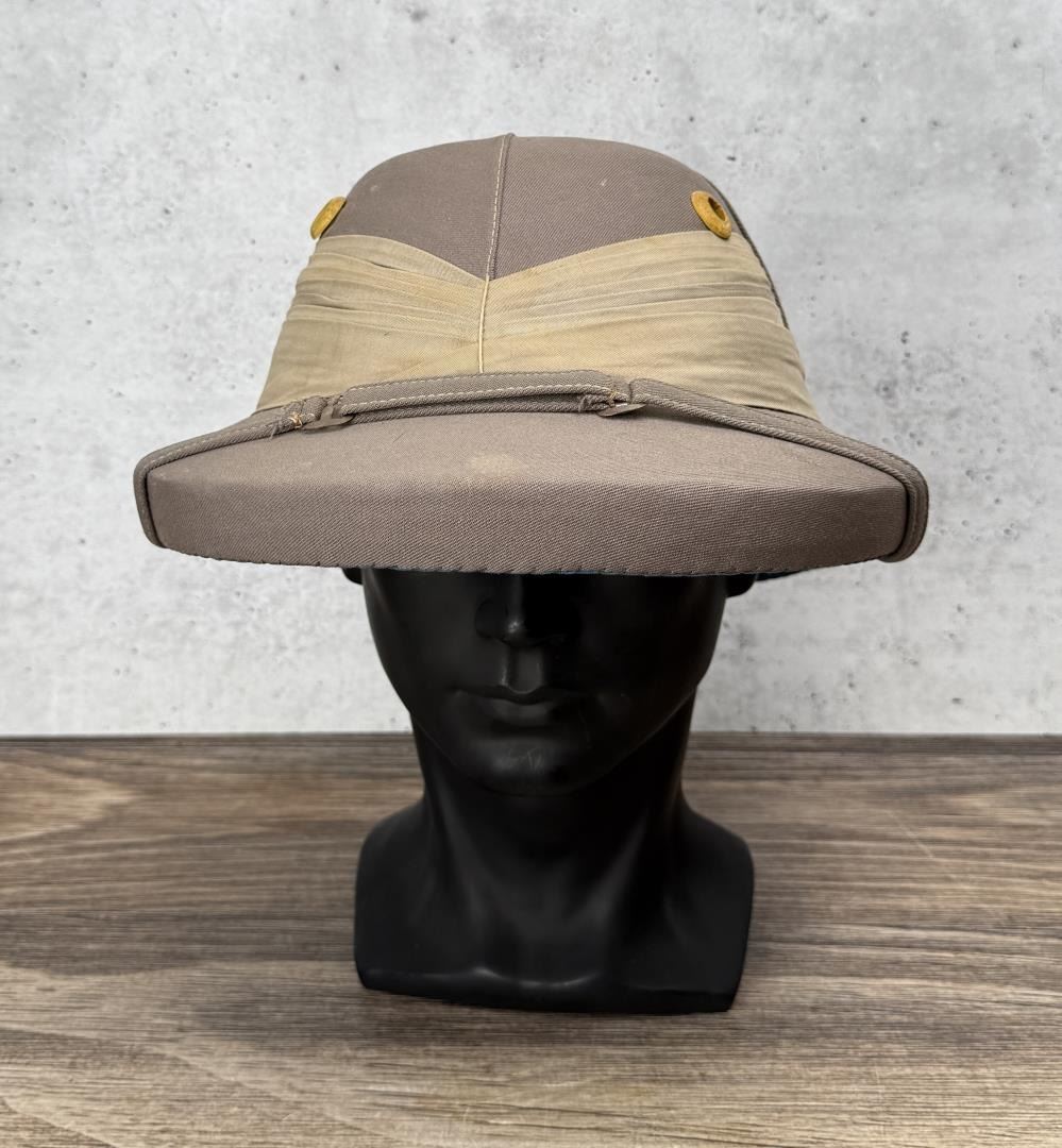 WW2 Indian Sikh Pith Hat Helmet