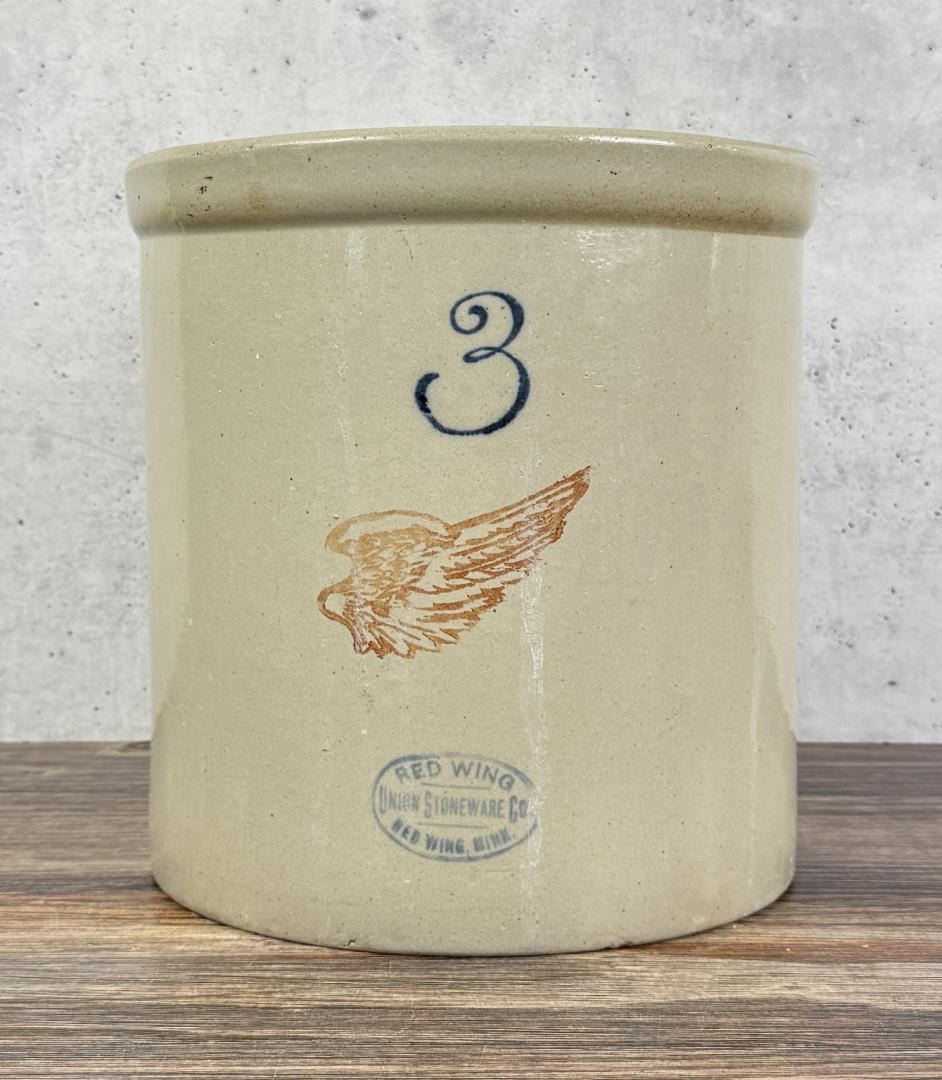 Red Wing 3 Gallon Crock
