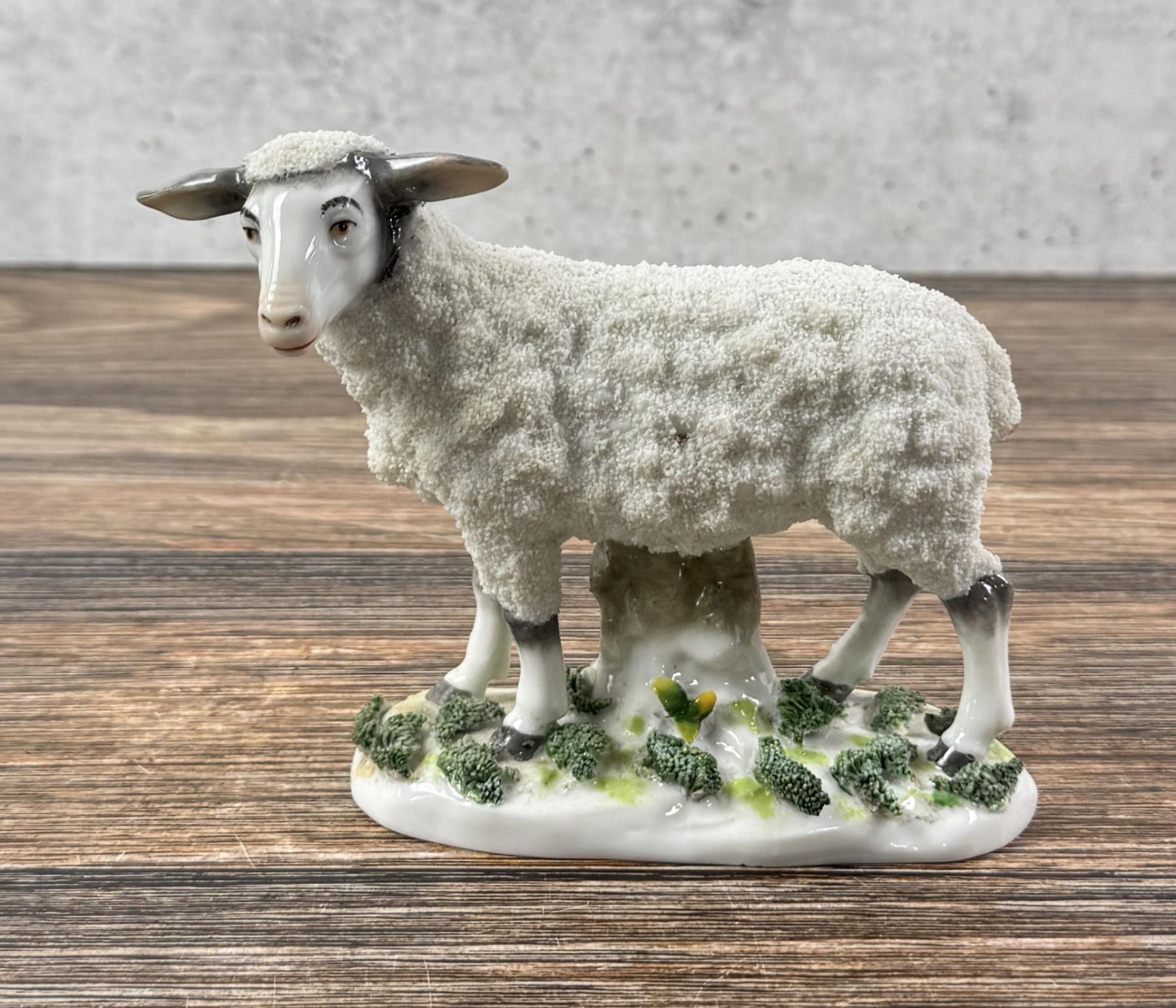 Antique Staffordshire Porcelain Sheep