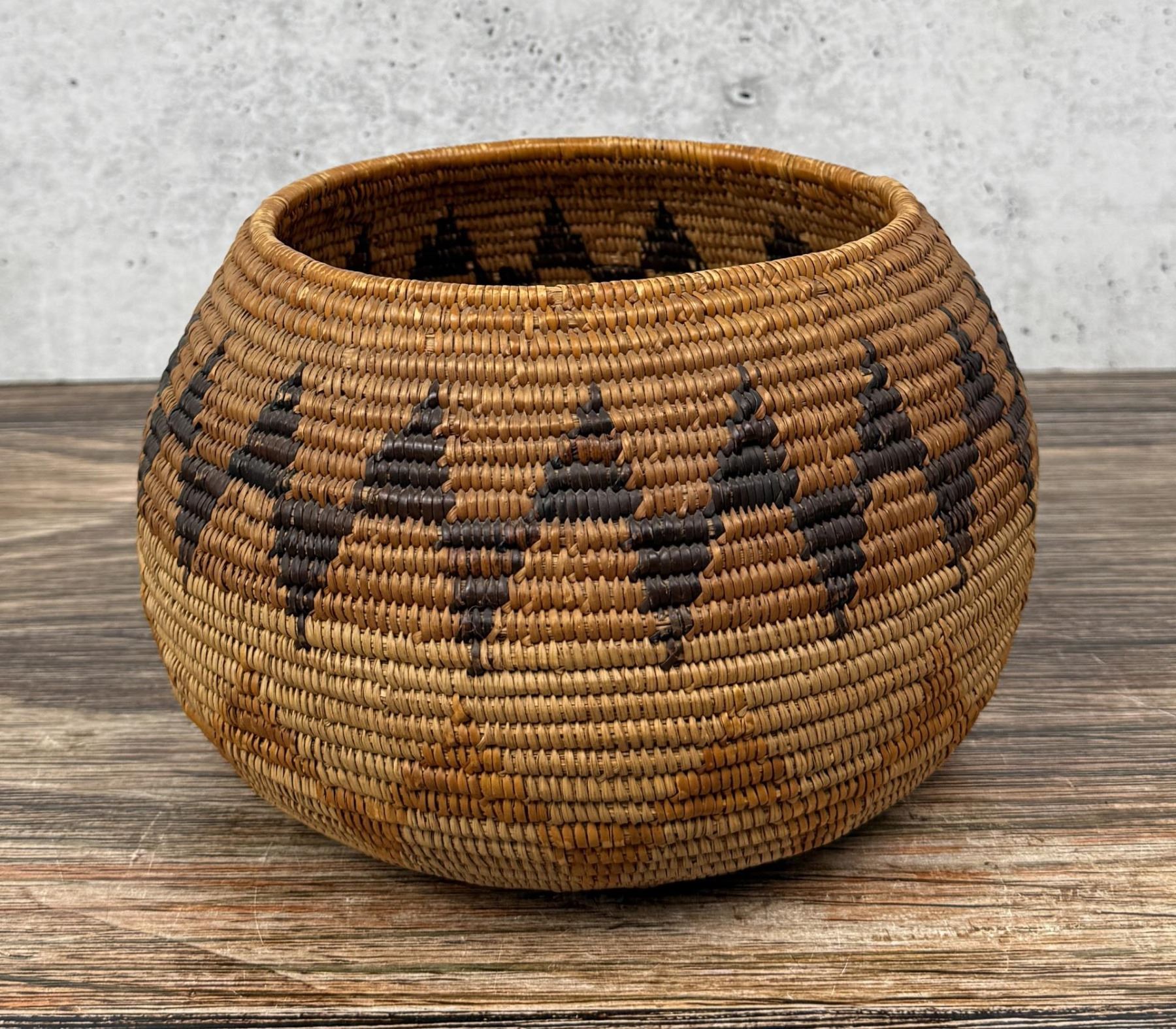 Yokuts Native American Indian Basket