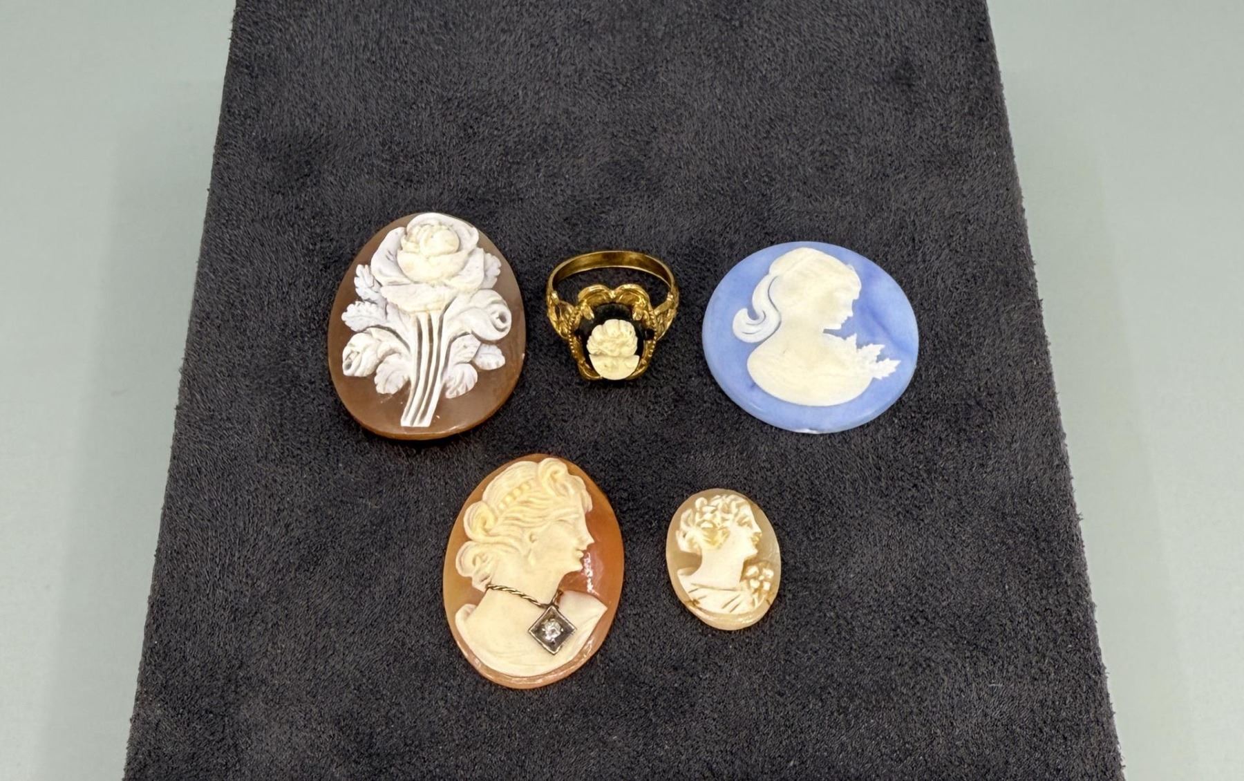 Collection of Victorian Shell Cameos