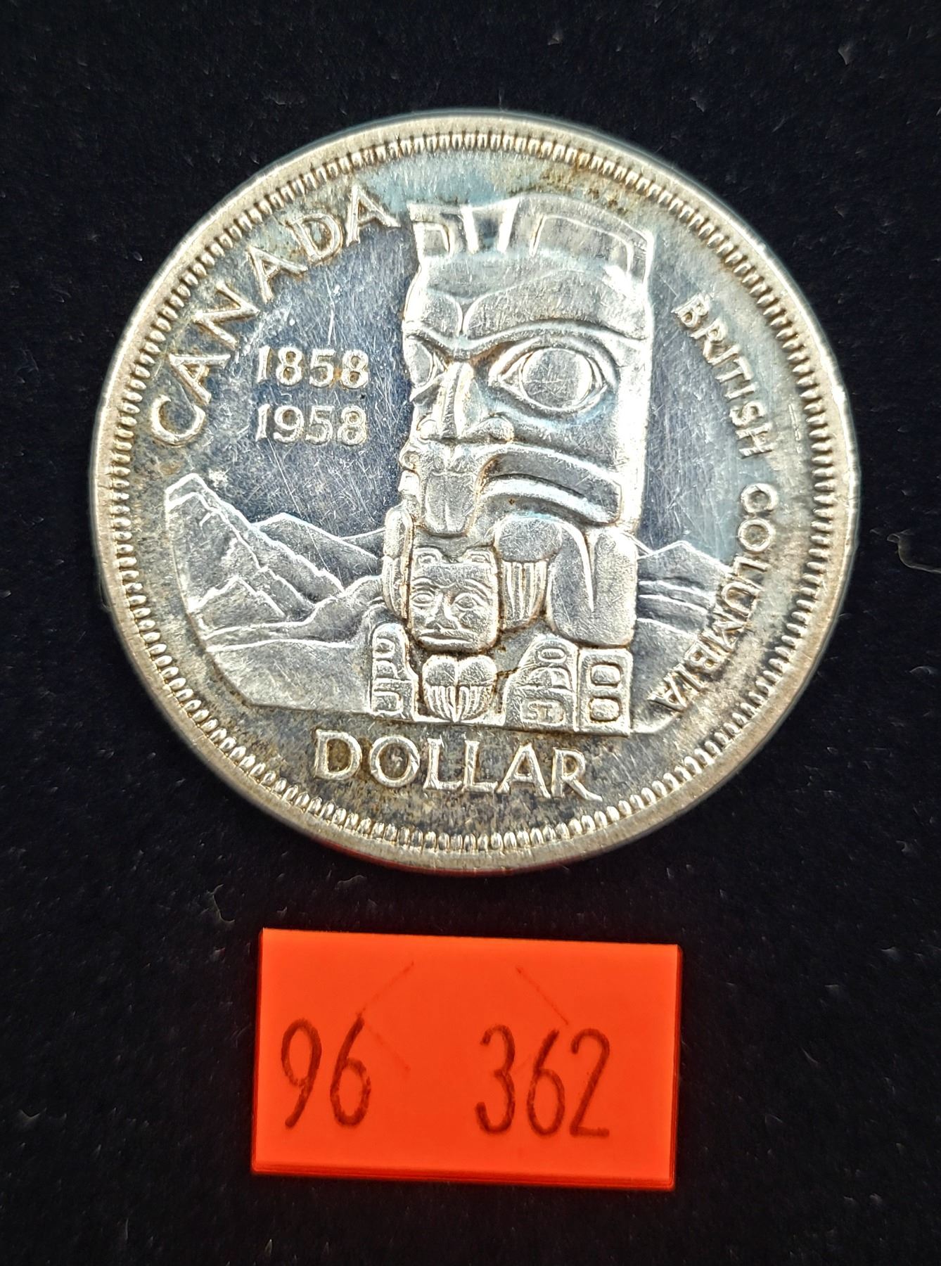 1958 Canadian Silver Dollar