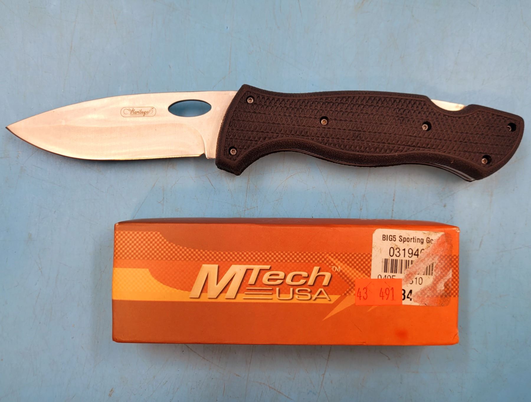 Heritage Pocket Knife & M-Tech Pocket Knife
