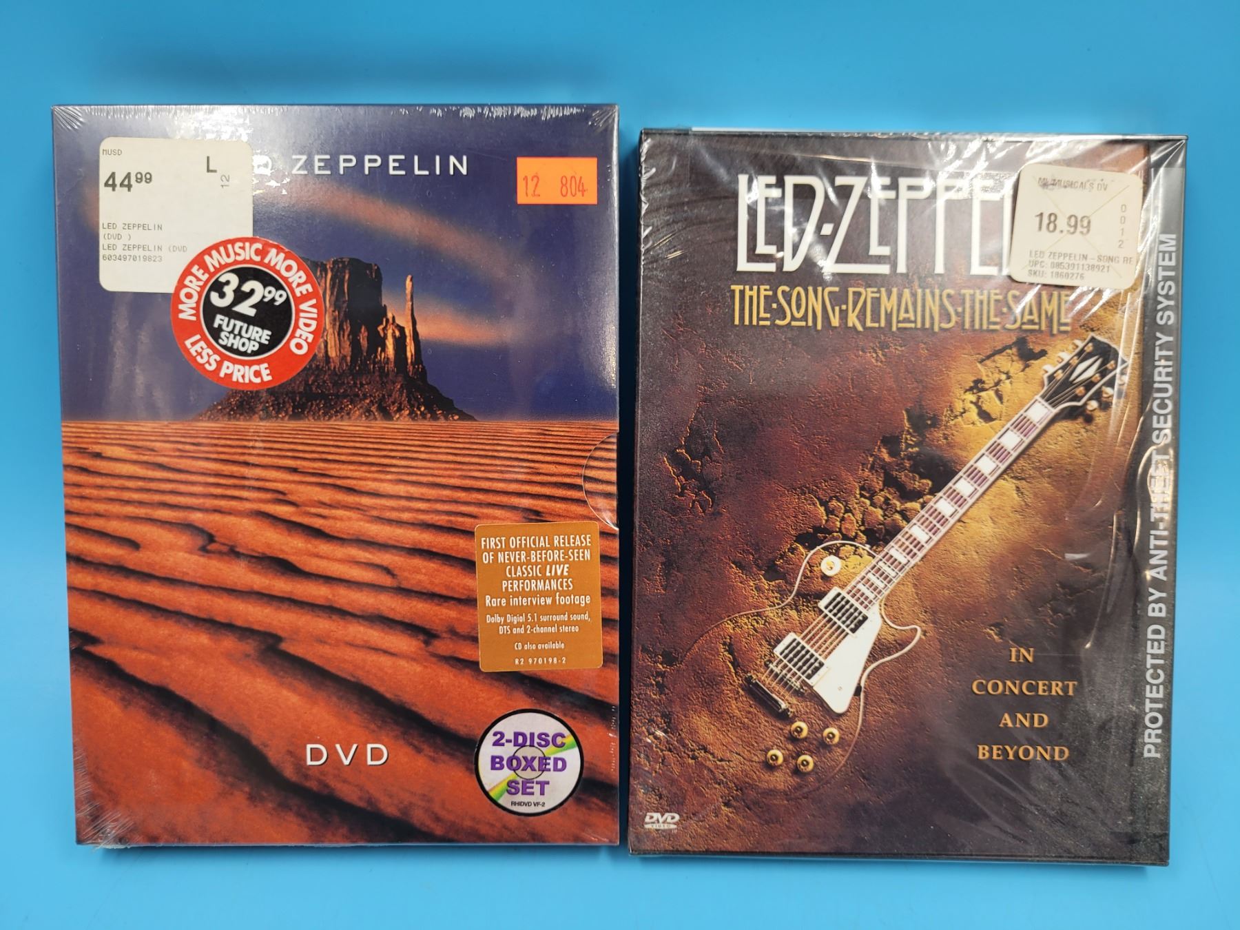 Led Zeppelin Concert DVDs