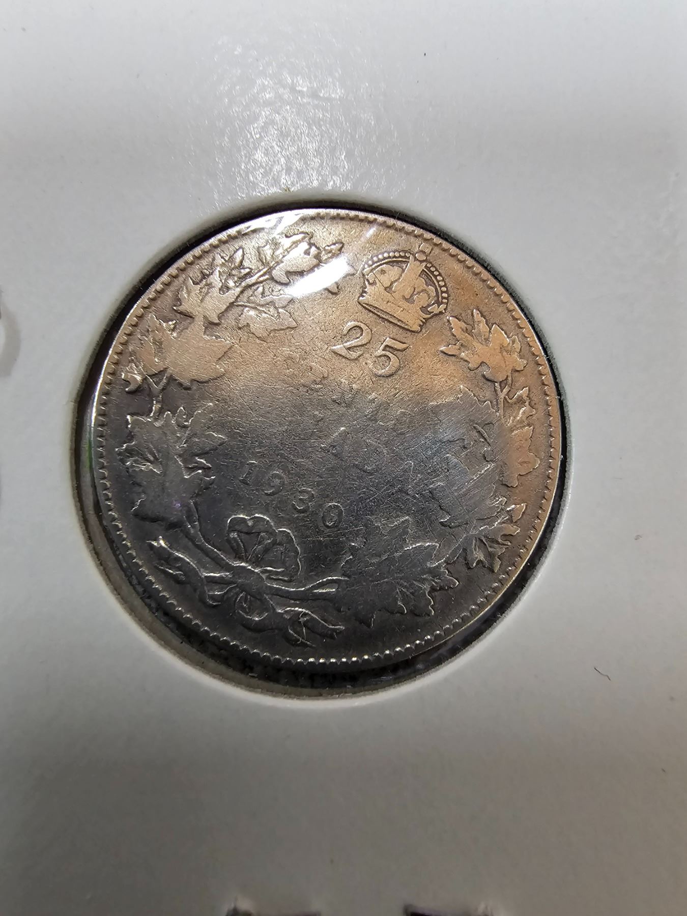 1930 Canada 25 Cent Coin - Schmalz Auctions