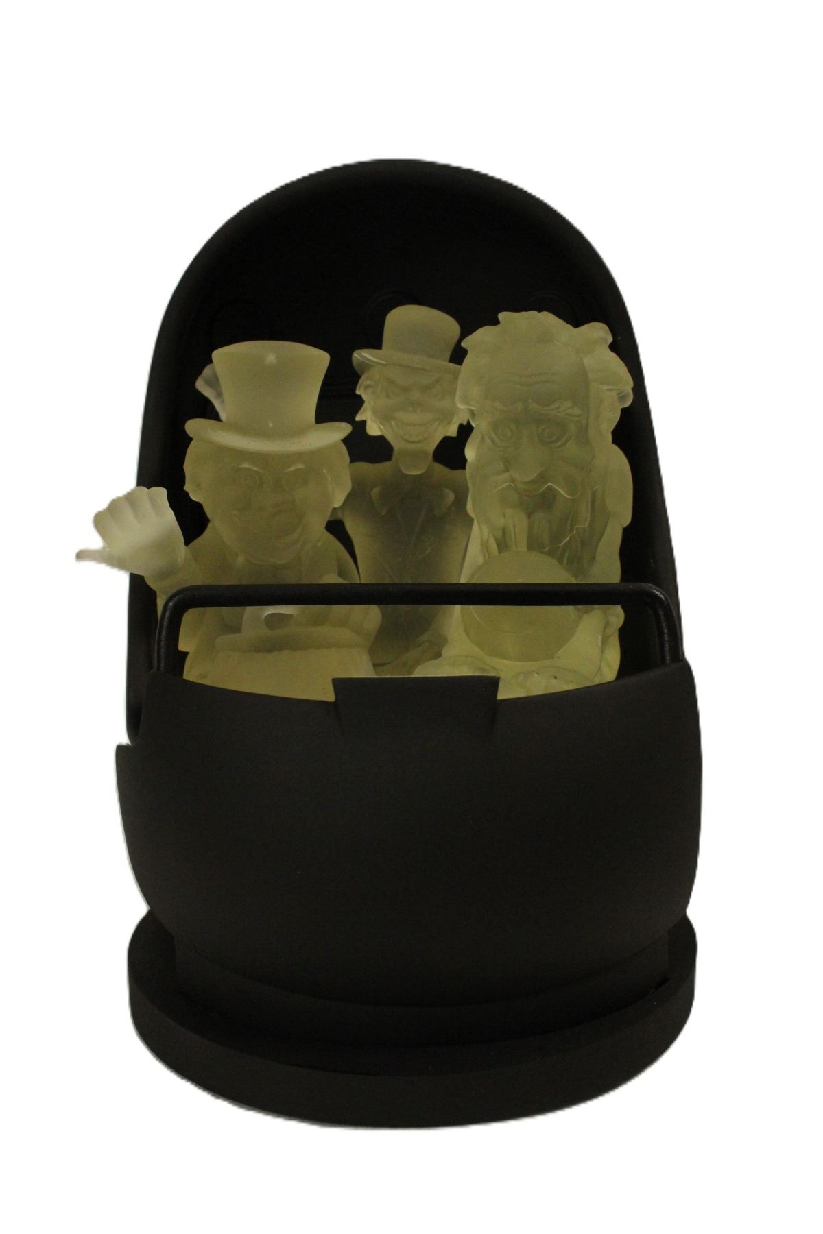 A Haunted Mansion Doom Buggy Reproduction Ride Vehicle.