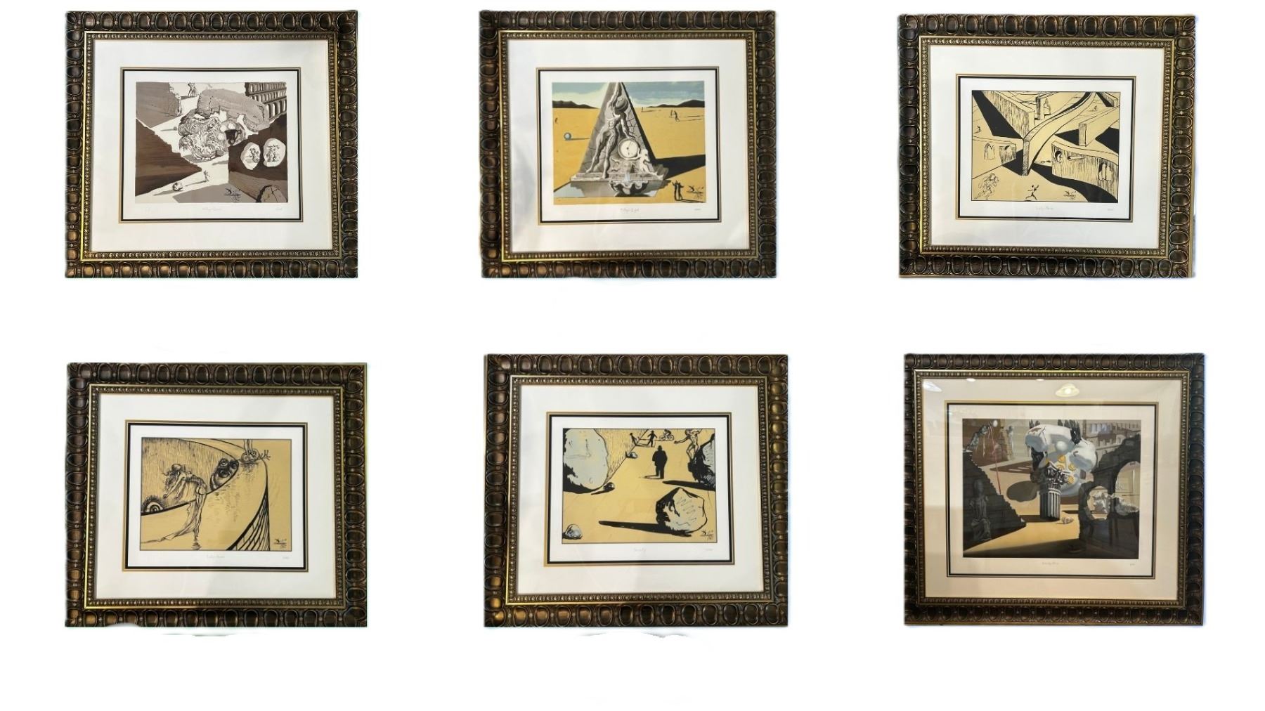 A Limited Edition Complete Set 2 of Salvador Dali Disney Destino ...