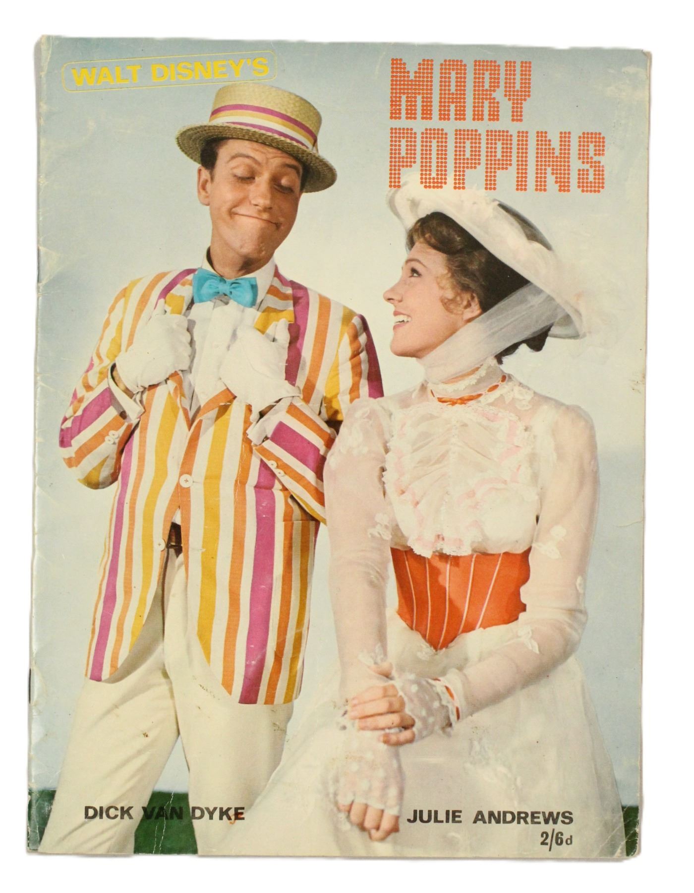 A 1964 Mary Poppins Film Program.