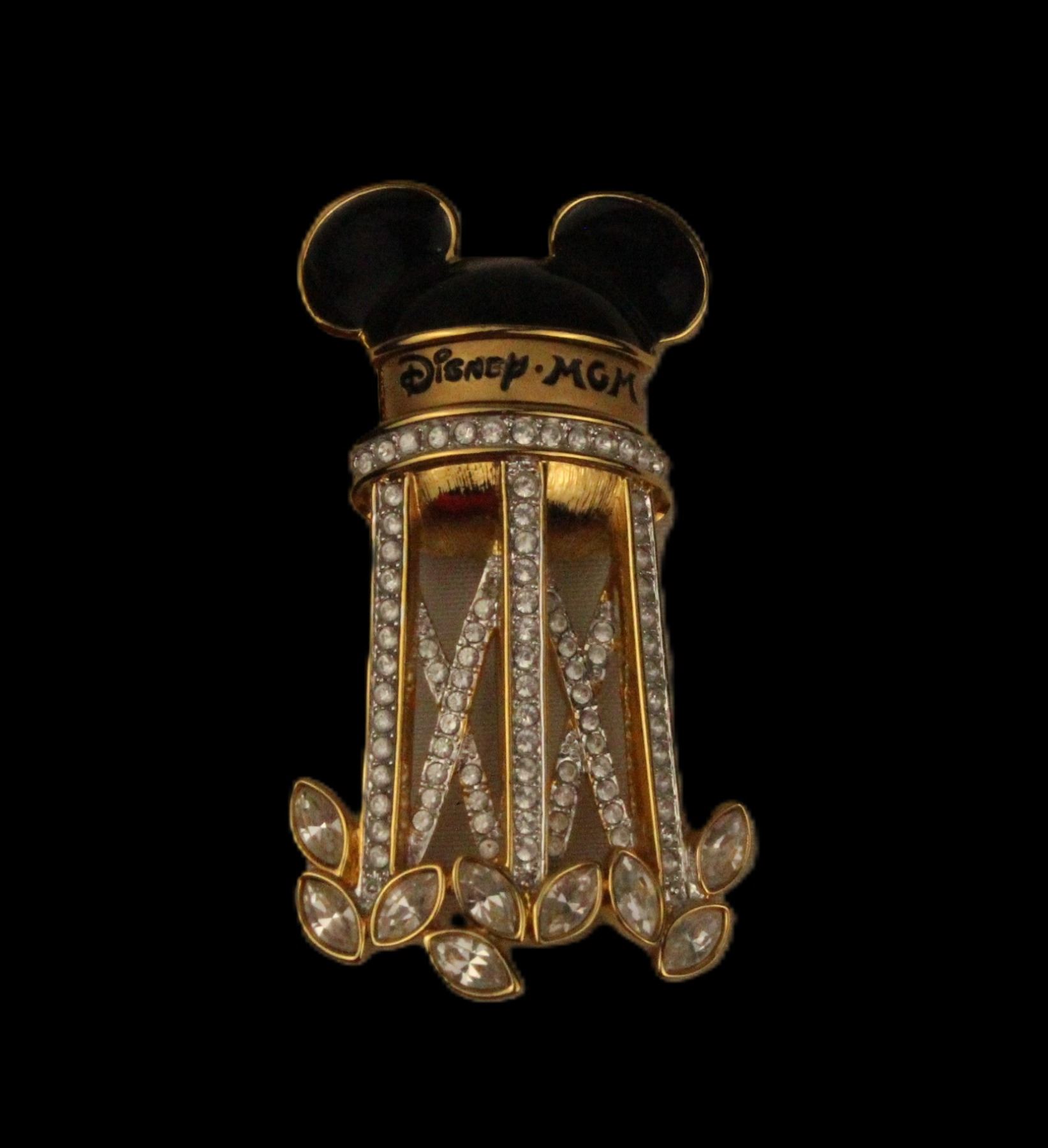 A Disney-MGM Earful Tower Swarovski Crystal Pin