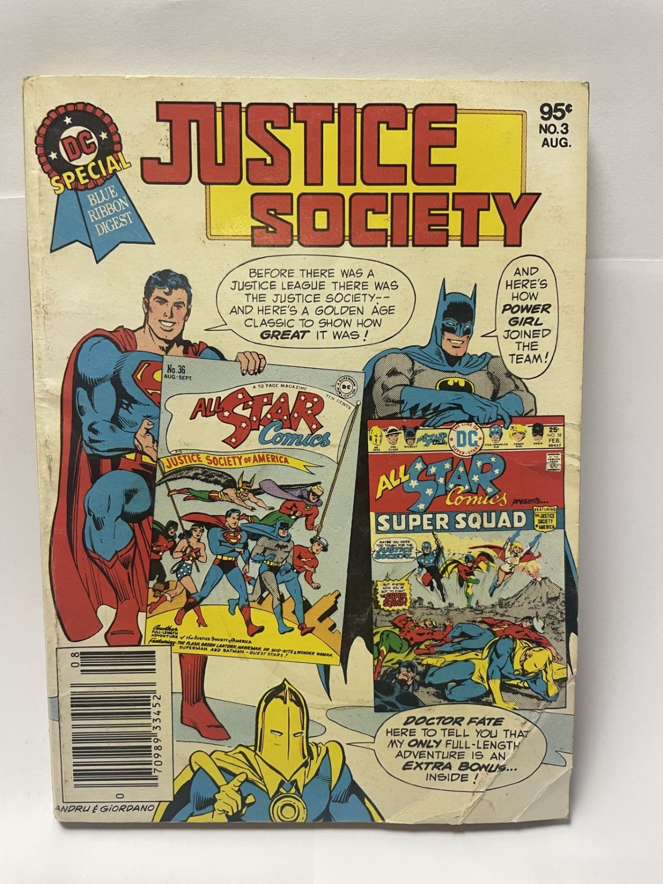 DC Special Blue Ribbon Digest #3 (1980) Justice Society