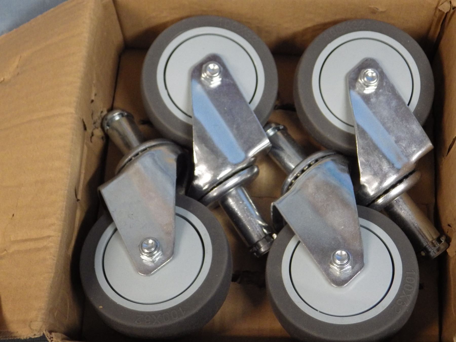 4 industrial 4 inch casters - heavy duty