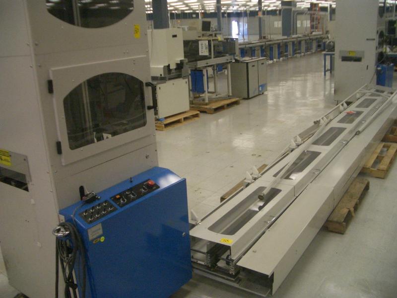 CONVEYOR TECH. VERTICAL SHUTTLE BYPASS SYSTEM W/ 3 VERT. TOWERS & 2 ...