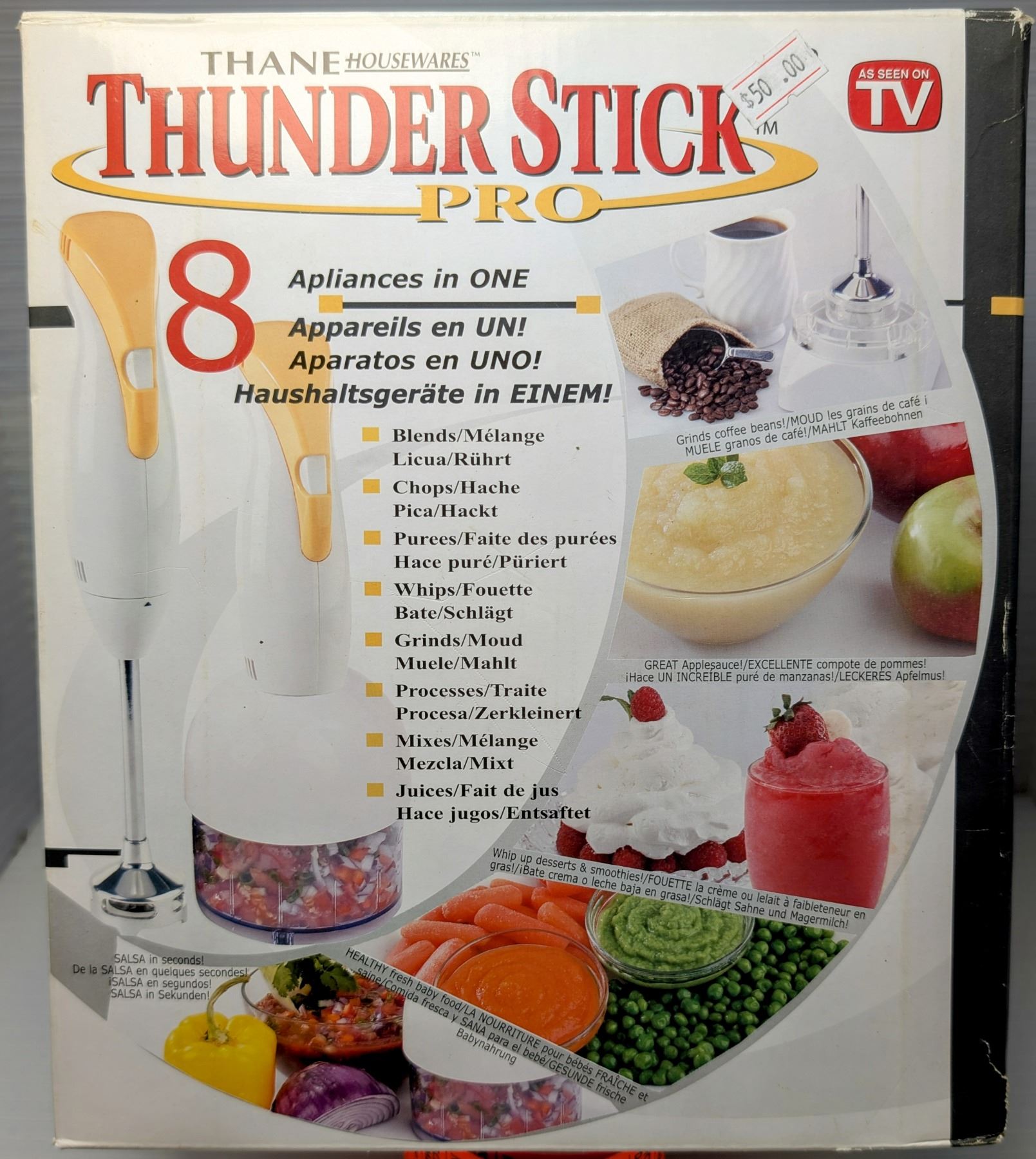 Thane Housewares Thunderstick Pro food blender/grinder/chopper