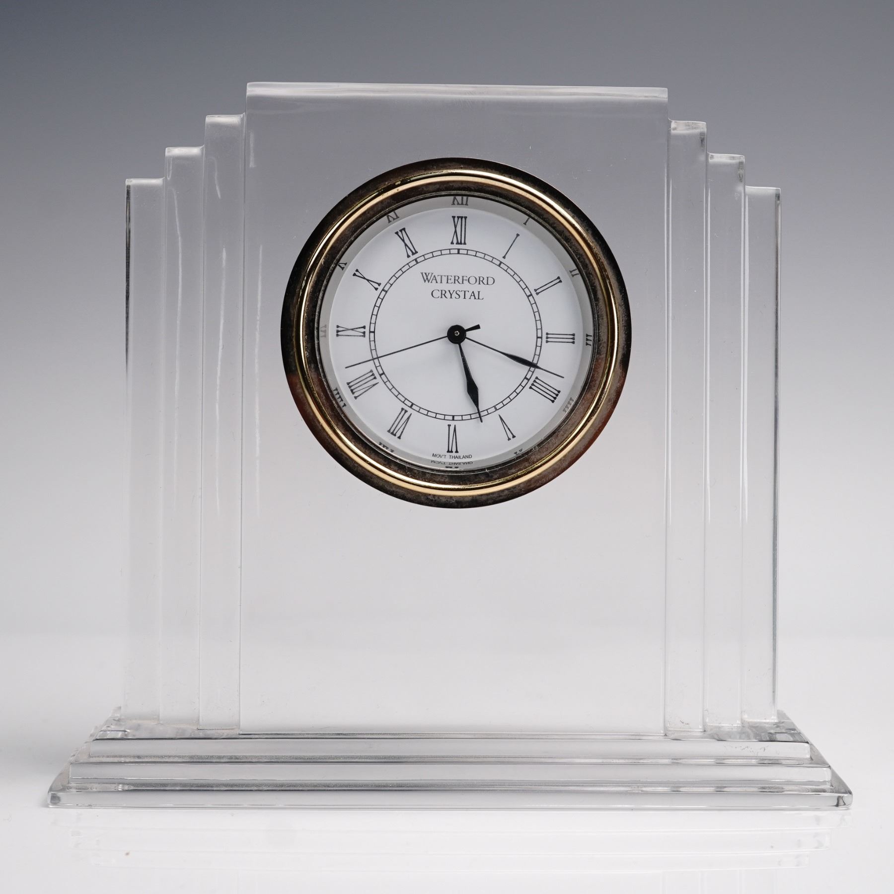 Waterford Crystal Metropolitan Quartz Desk Clock