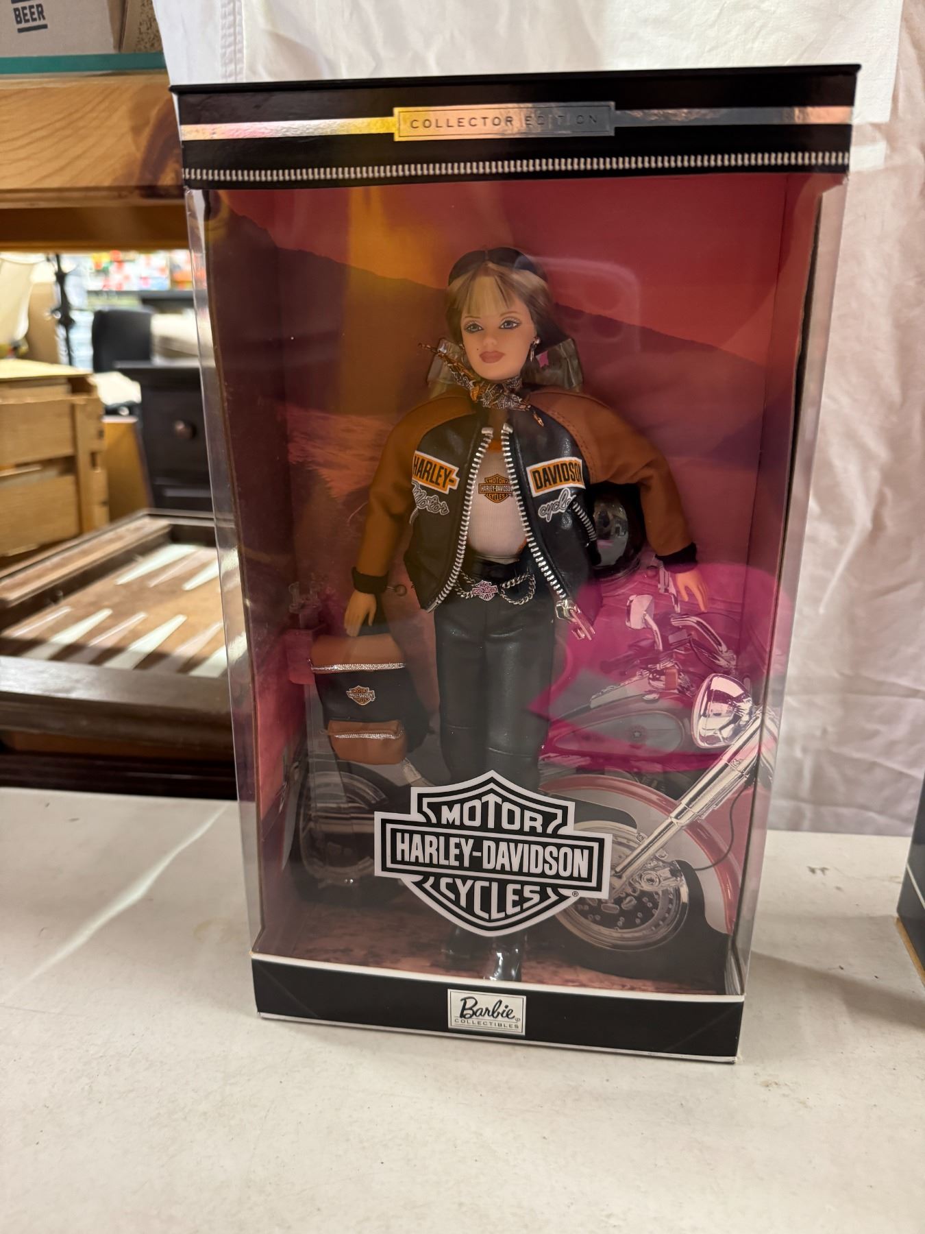 Barbie Collector, edition, Harley Davidson, motorcycle motorcycles