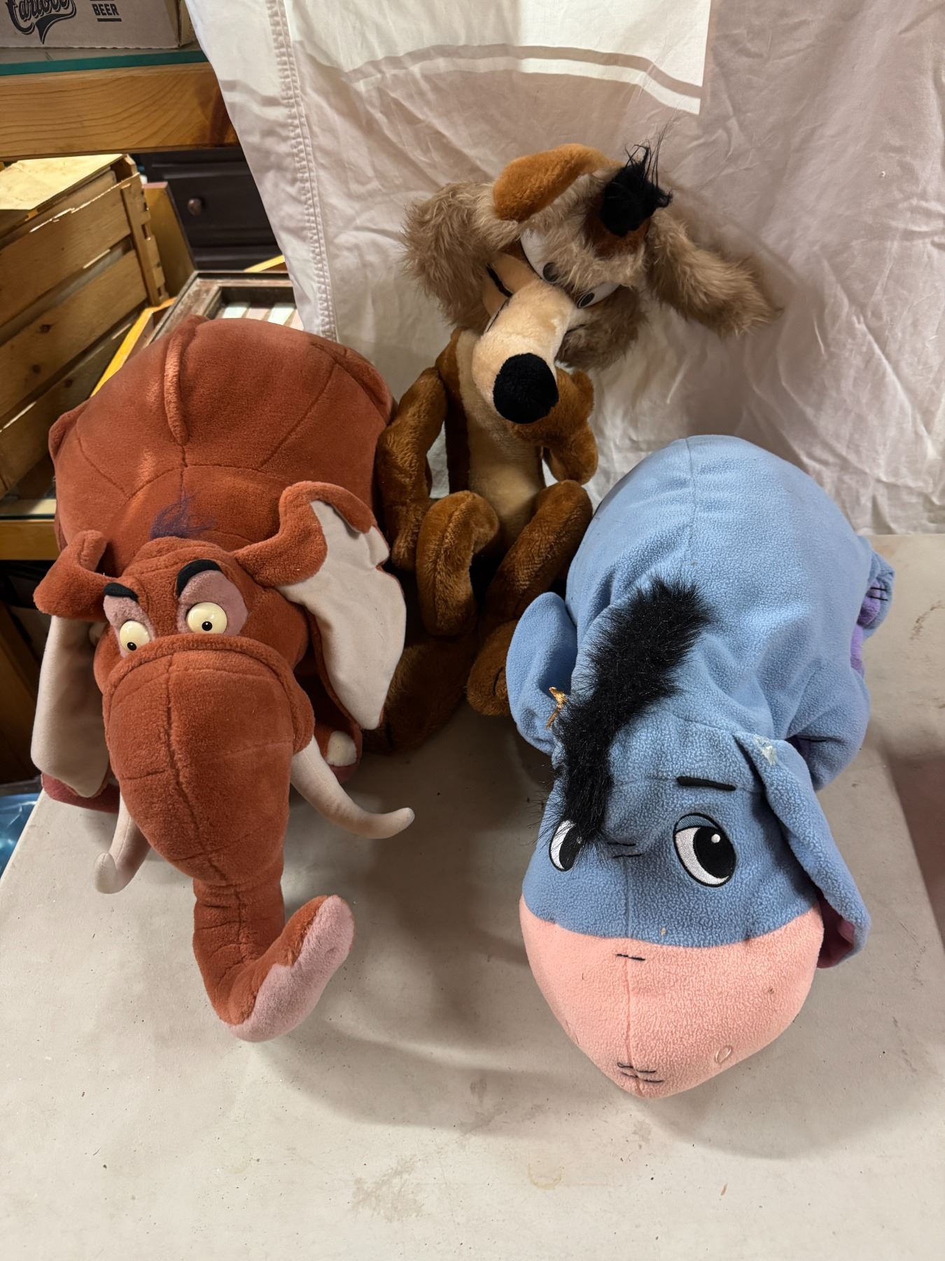 Vintage stuffed animals