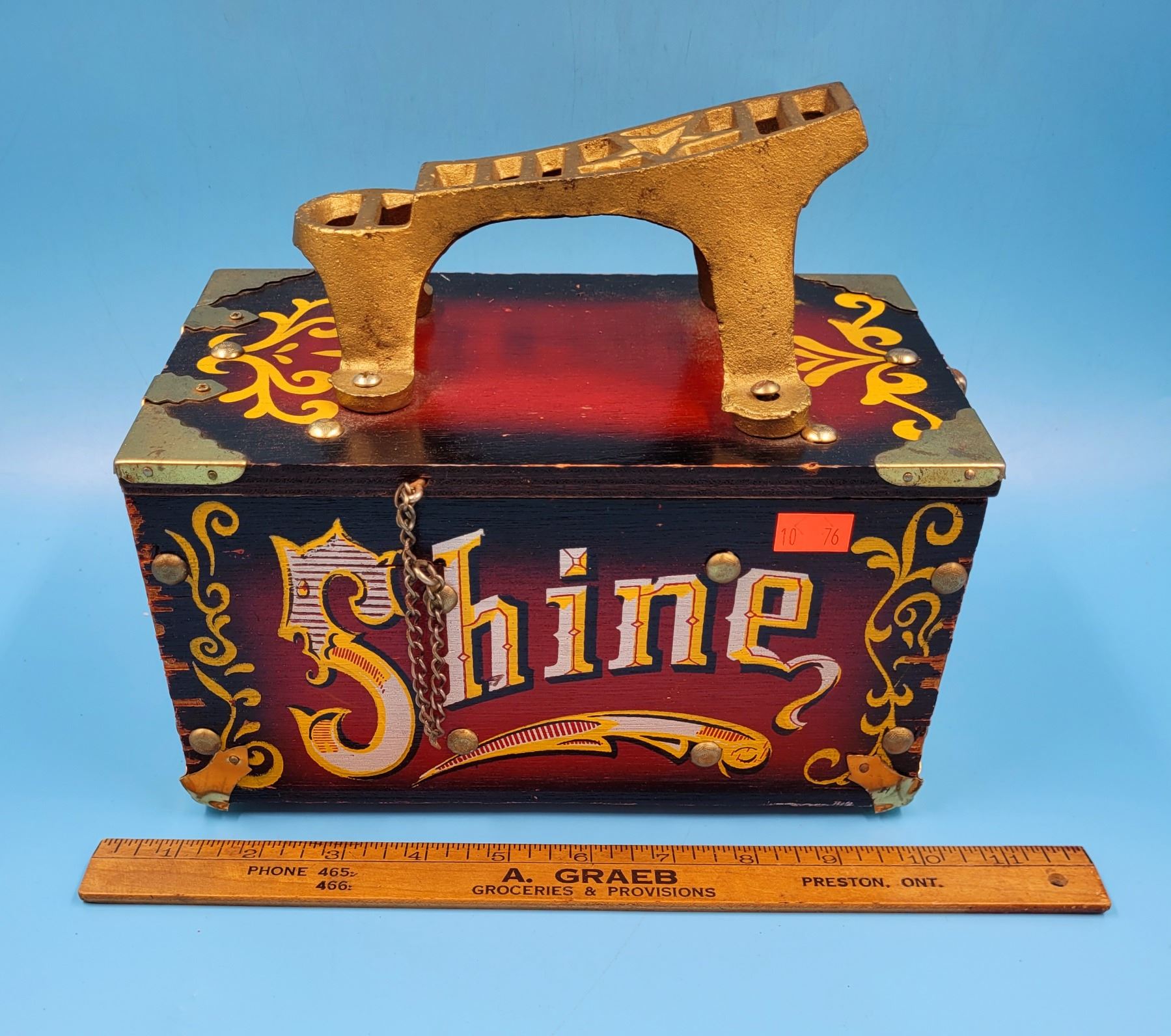 VTG Shoe Shine Box