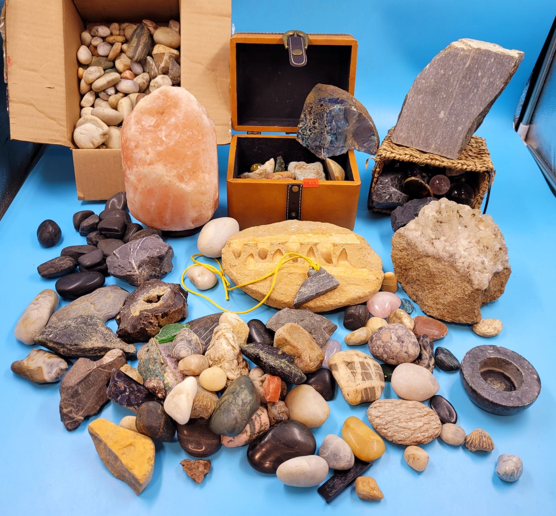 Large Lot Of Rocks & Minerals